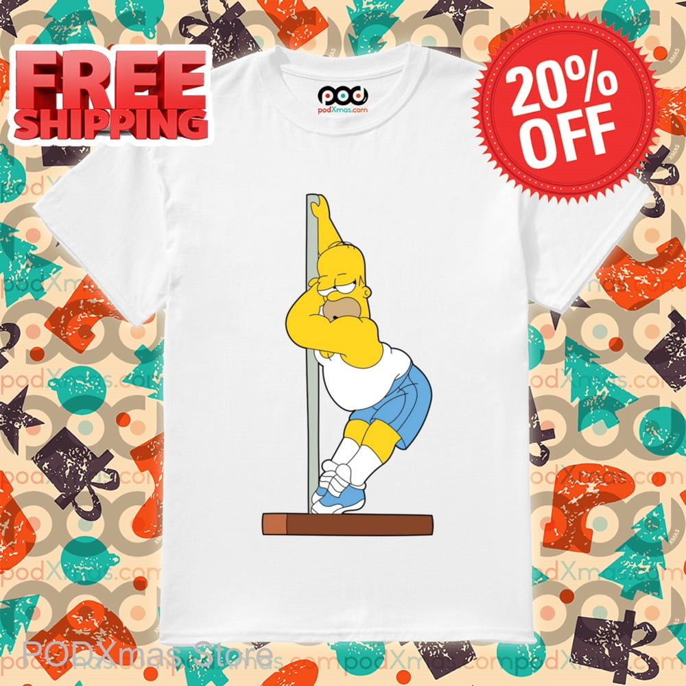 Simpsons Homer Pole Dance The Simpsons Shirt - Walmart.com