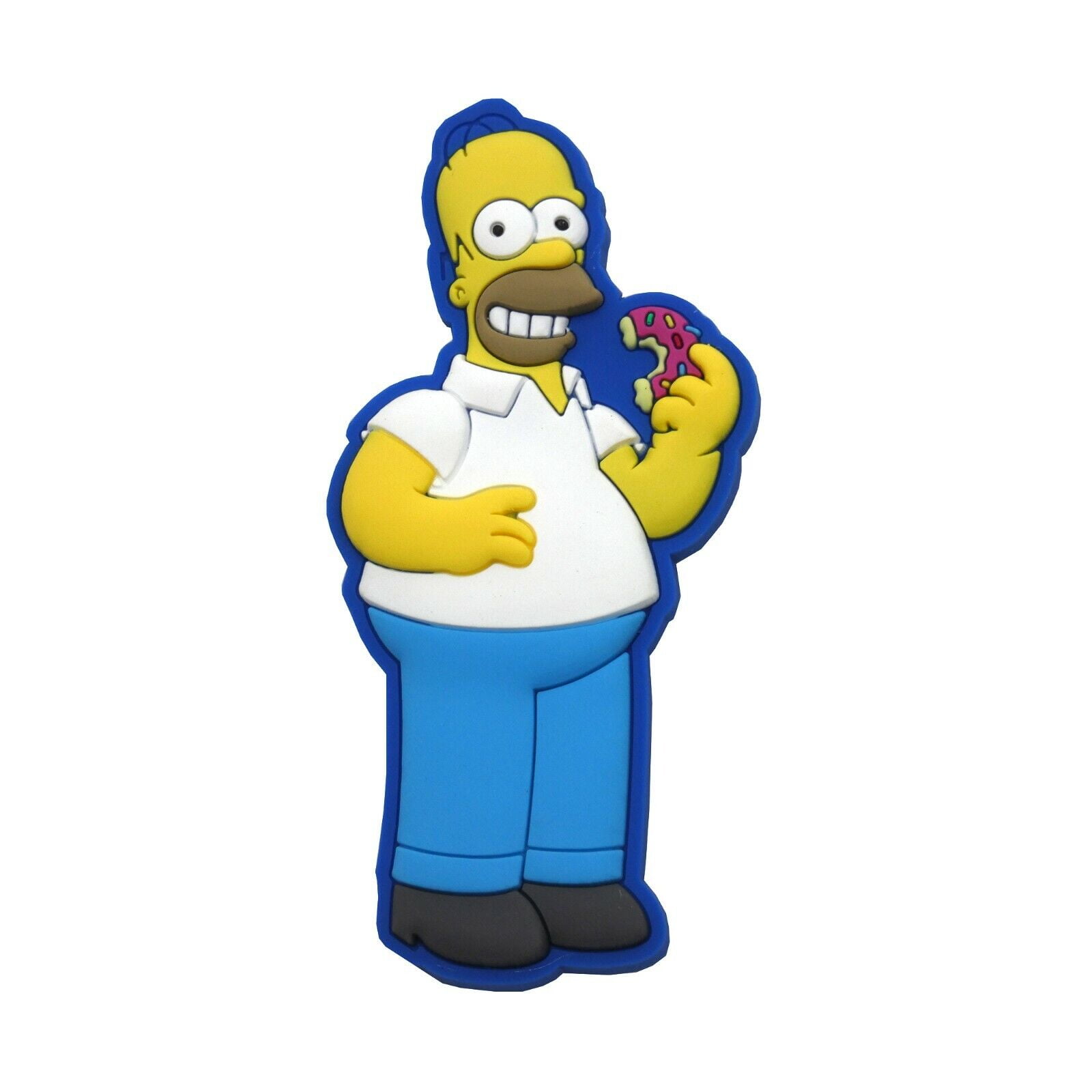 Simpsons Homer With Donut Novelty Kitchen Magnet - Walmart.com