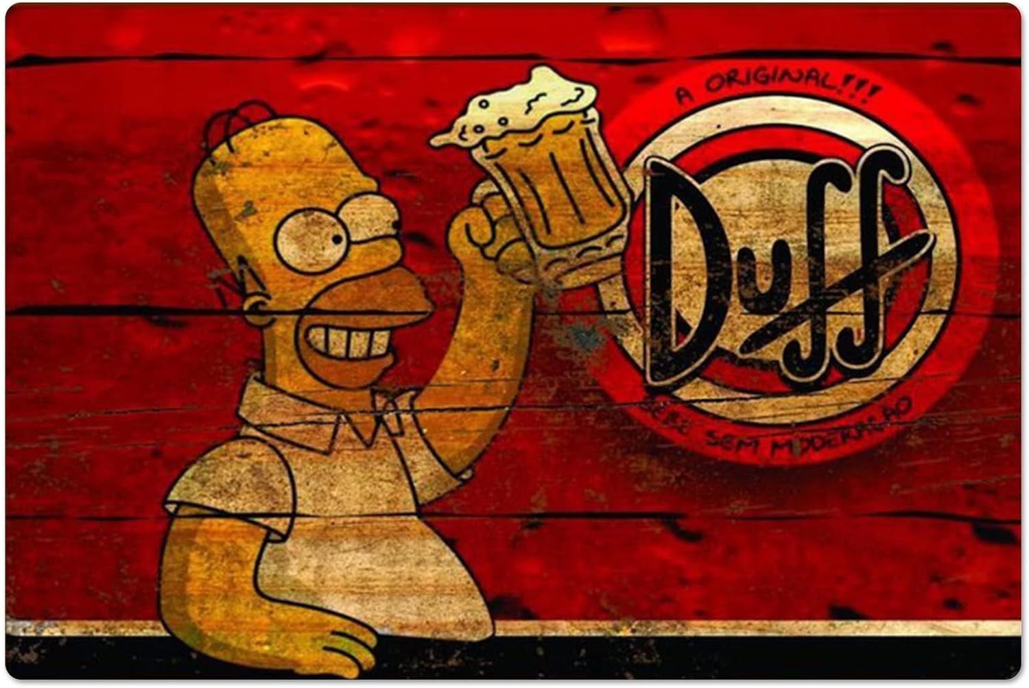Simpsons Jigsaw Puzzles 120 Pieces For Adults -Simpsons Homer Duff Beer ...