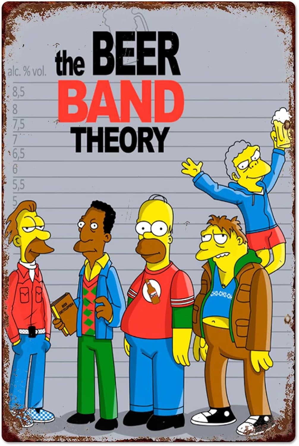 Simpsons Jigsaw Puzzles 120 Pieces For Adults -The Beer Bend Theory ...