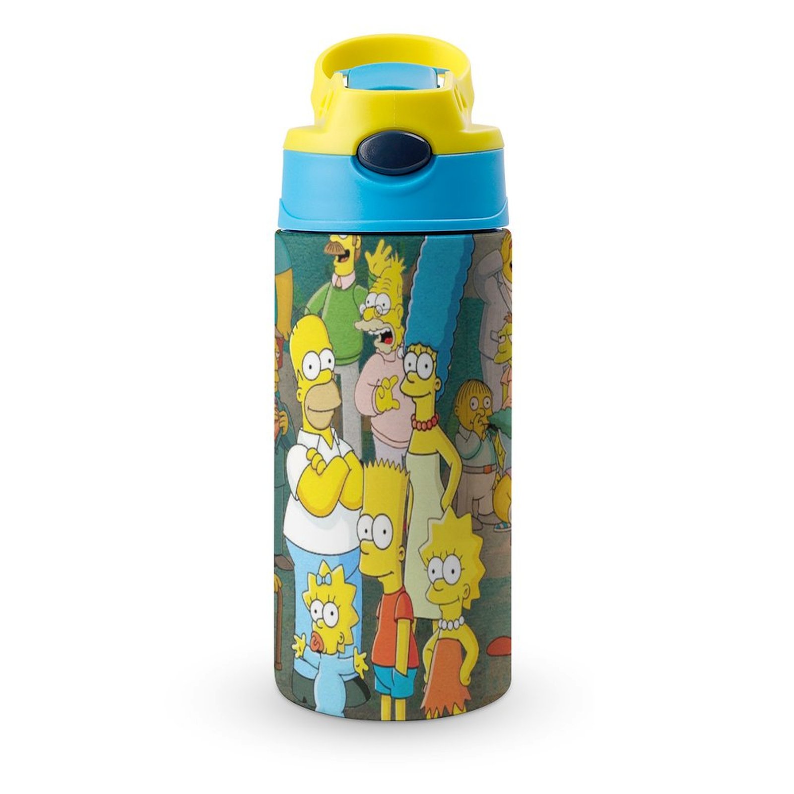 Simpsons Kids Water Bottle Stainless Steel Vacuum Insulated Water Cup ...