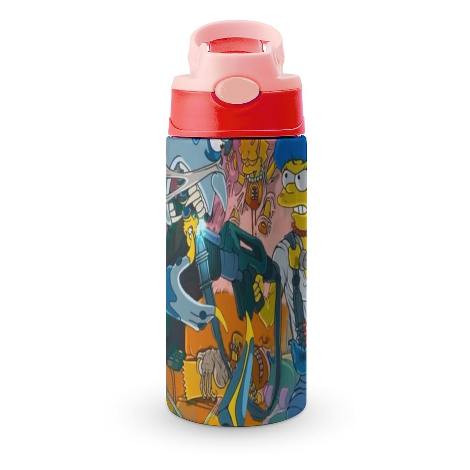 Simpsons Kids Water Bottle Stainless Steel Vacuum Insulated Water Cup ...