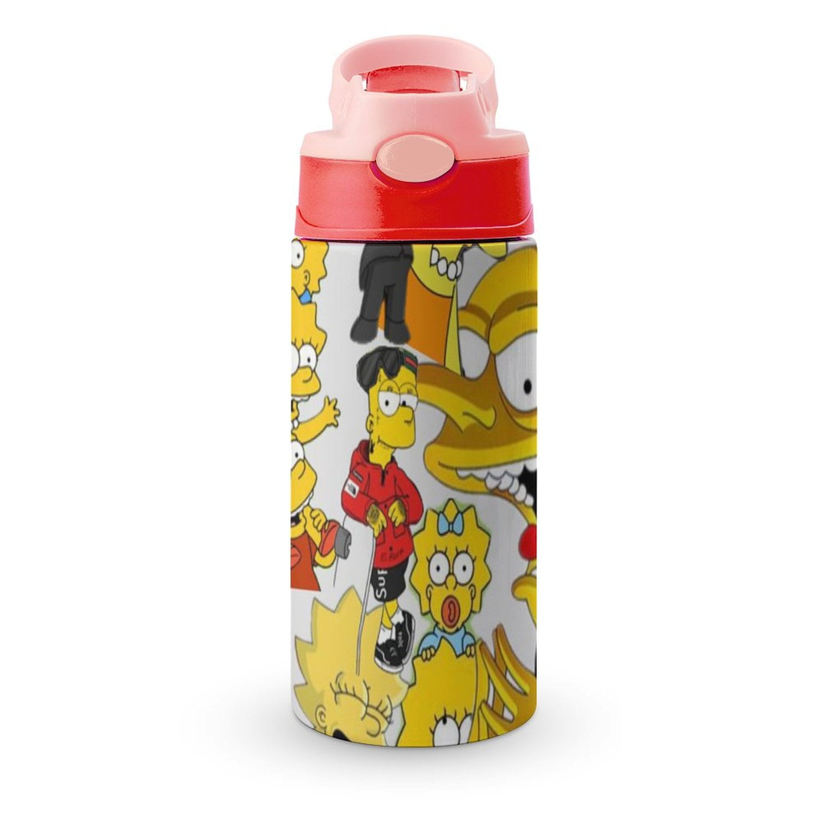 Simpsons Kids Water Bottle Stainless Steel Vacuum Insulated Water Cup ...