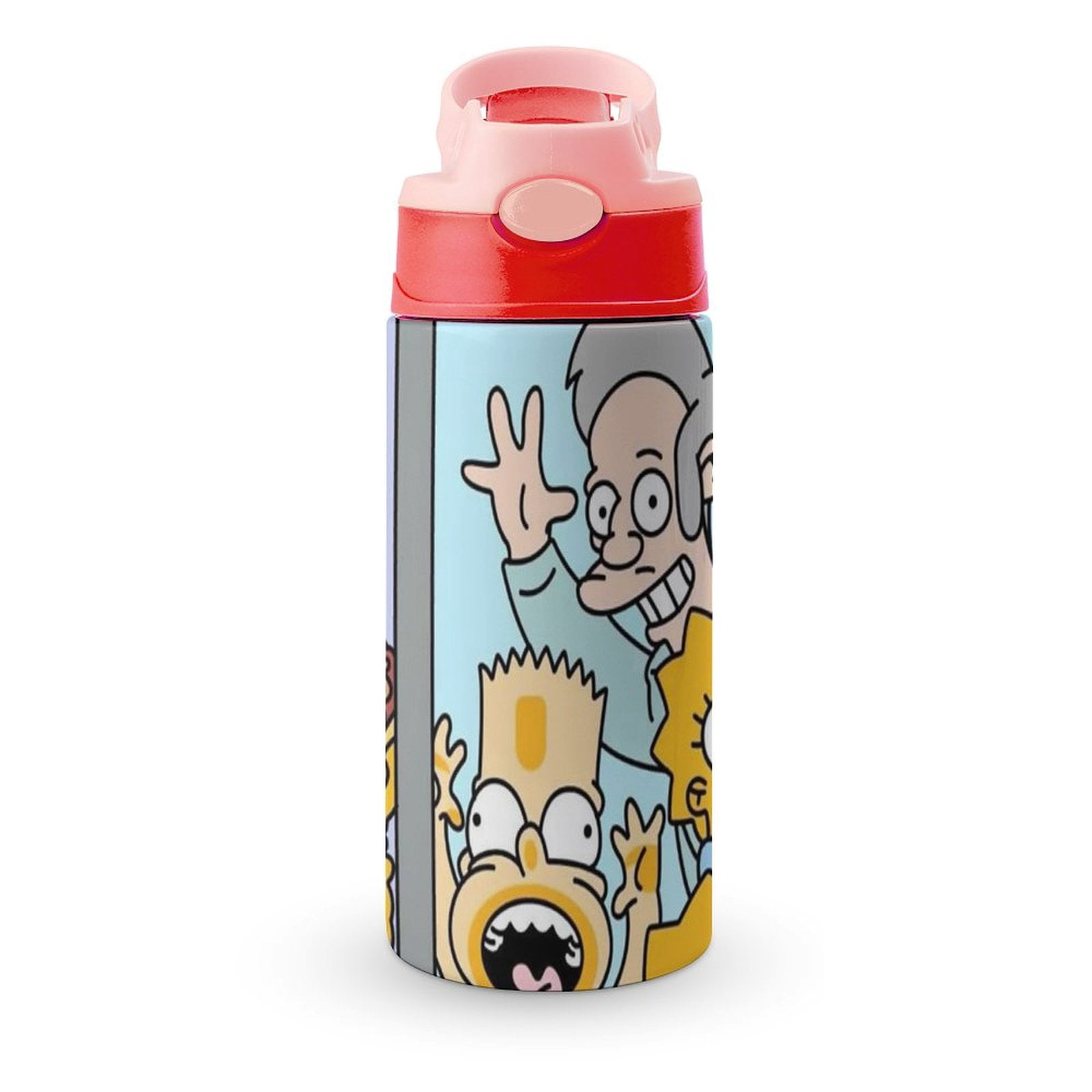 Simpsons Kids Water Bottle Stainless Steel Vacuum Insulated Water Cup ...