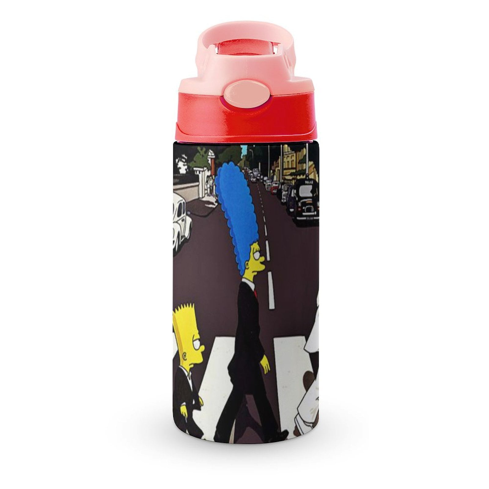 Simpsons Kids Water Bottle Stainless Steel Vacuum Insulated Water Cup ...
