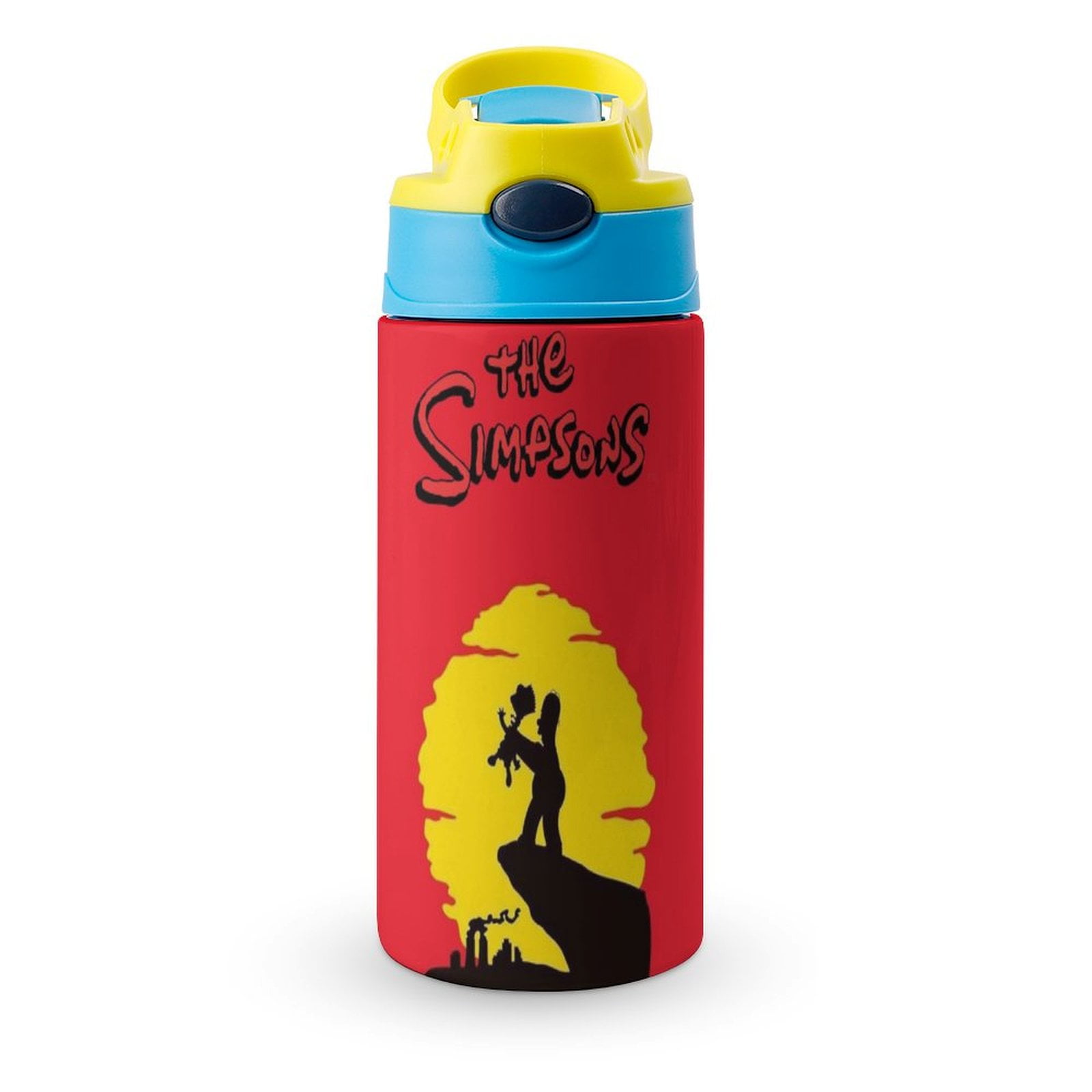 Simpsons Kids Water Bottle Stainless Steel Vacuum Insulated Water Cup ...