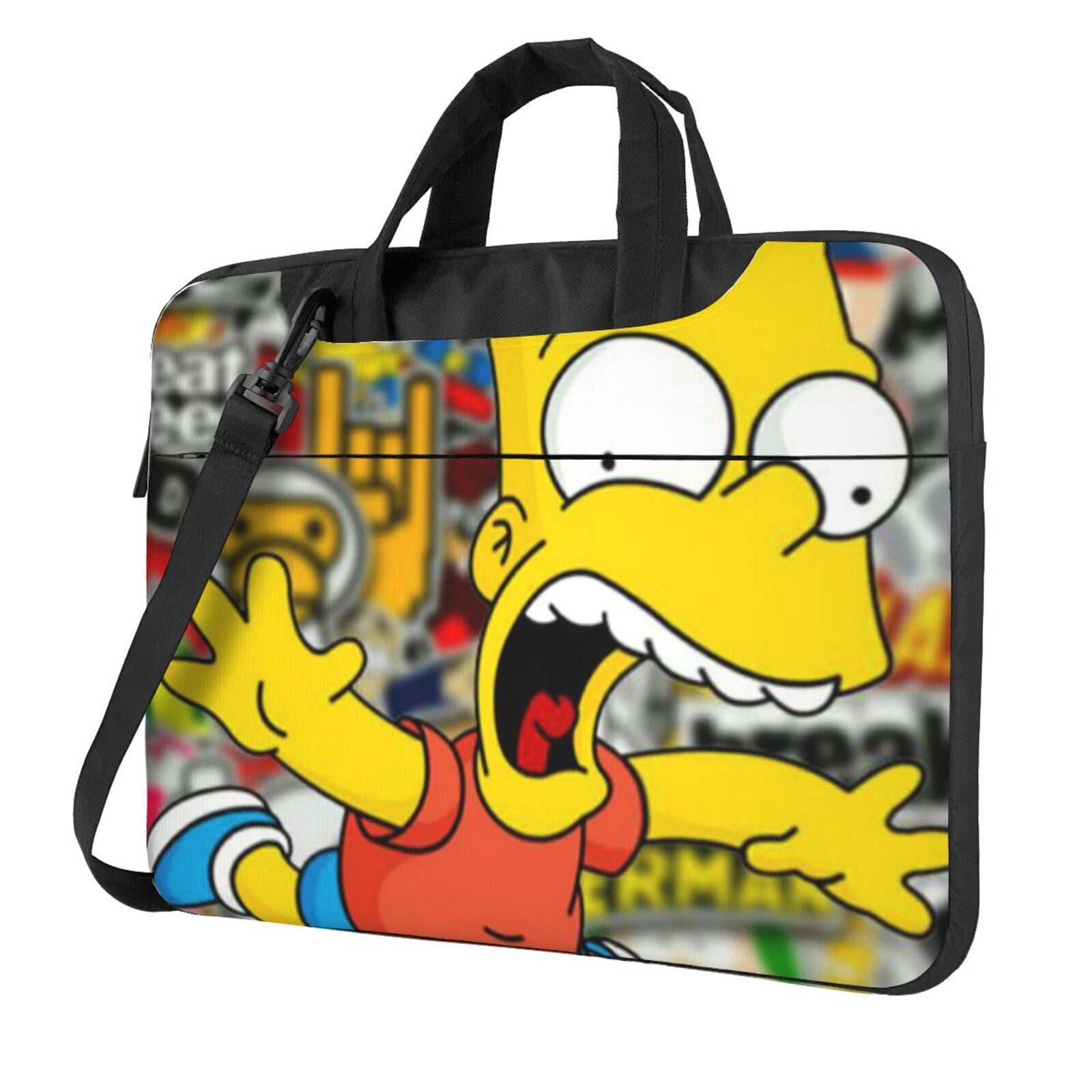 Simpsons Laptop Carrying Case 15.6 Inch Laptop Bag Computer Protective ...