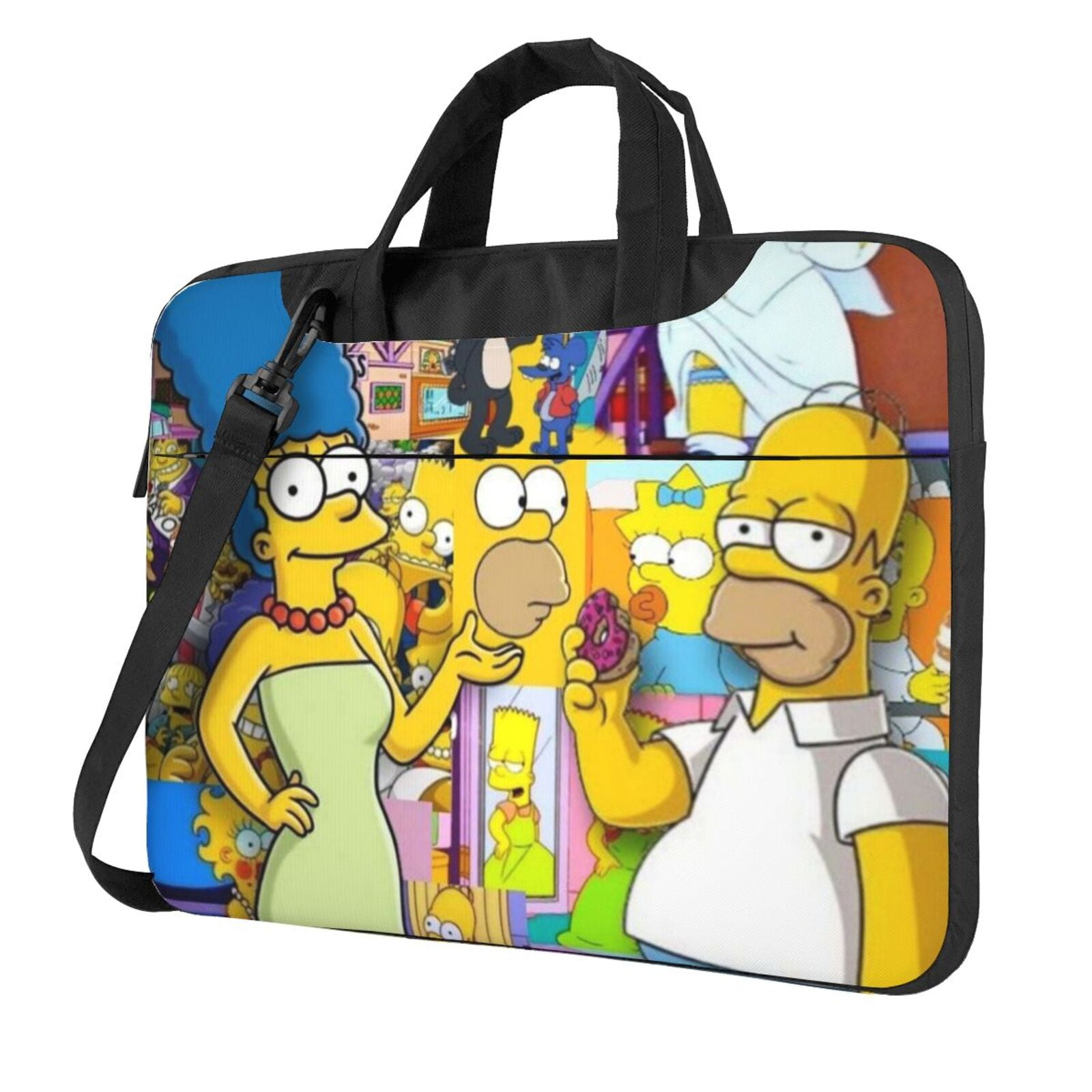 Simpsons Laptop Carrying Case 15.6 Inch Laptop Bag Computer Protective ...