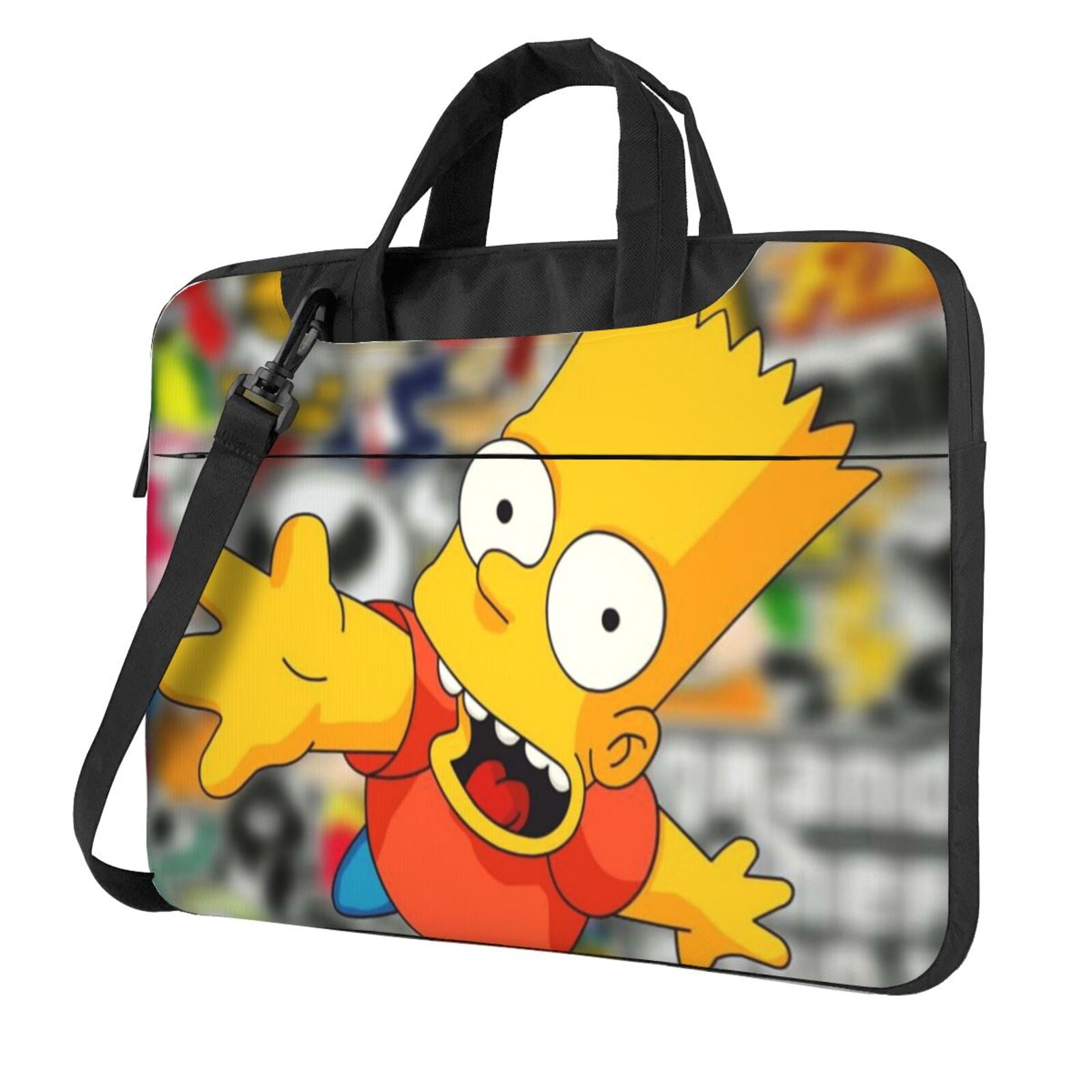 Simpsons Laptop Carrying Case 15.6 Inch Laptop Bag Computer Protective ...