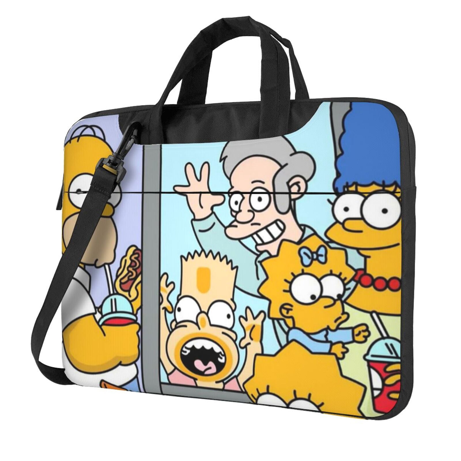 Simpsons Laptop Carrying Case 15.6 Inch Laptop Bag Computer Protective ...