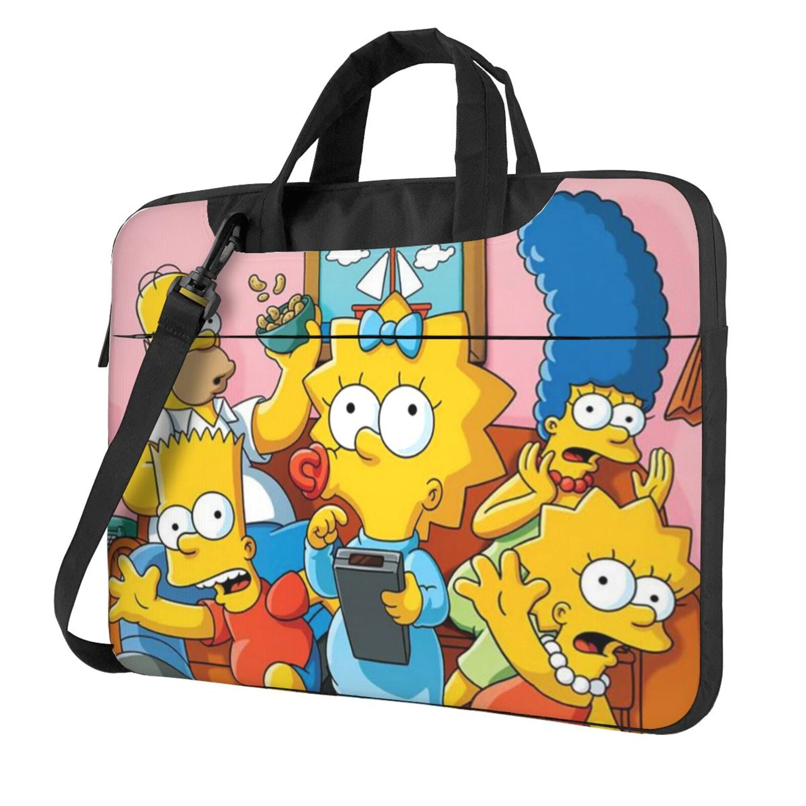 Simpsons Laptop Carrying Case 15.6 Inch Laptop Bag Computer Protective ...
