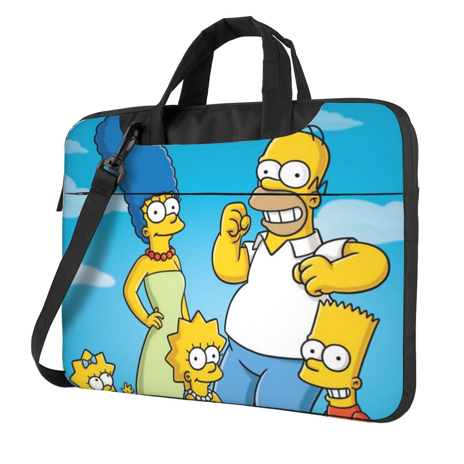 Simpsons Laptop Carrying Case 15.6 Inch Laptop Bag Computer Protective ...