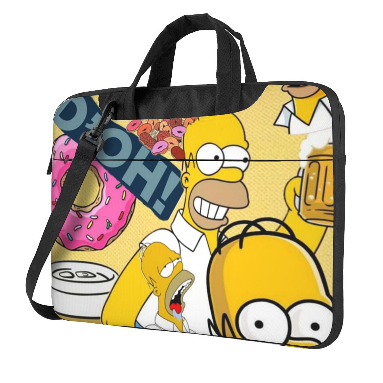 Simpsons Laptop Carrying Case 15.6 Inch Laptop Bag Computer Protective ...
