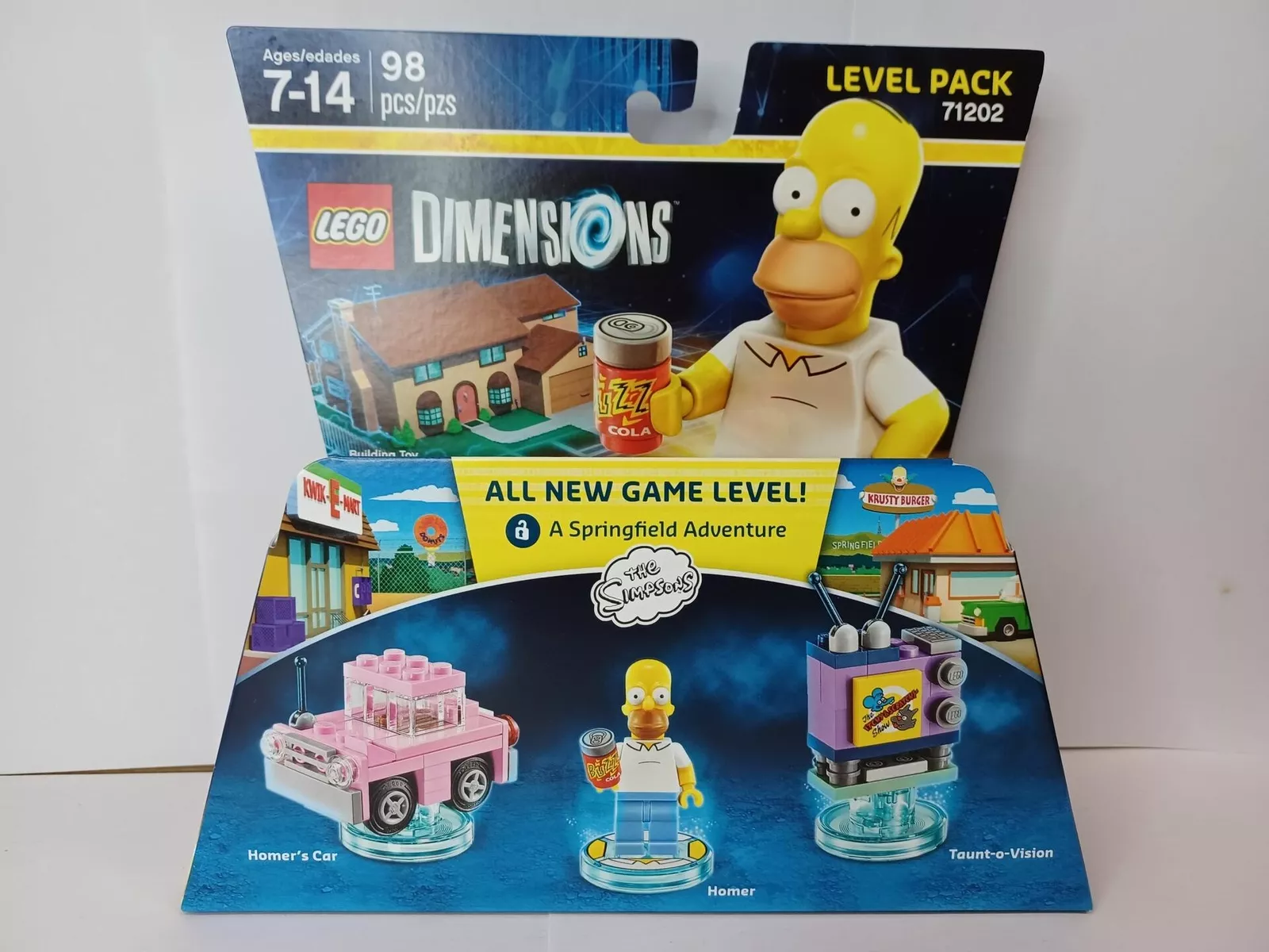 Simpsons Level Pack - LEGO Dimensions, New - Walmart.com