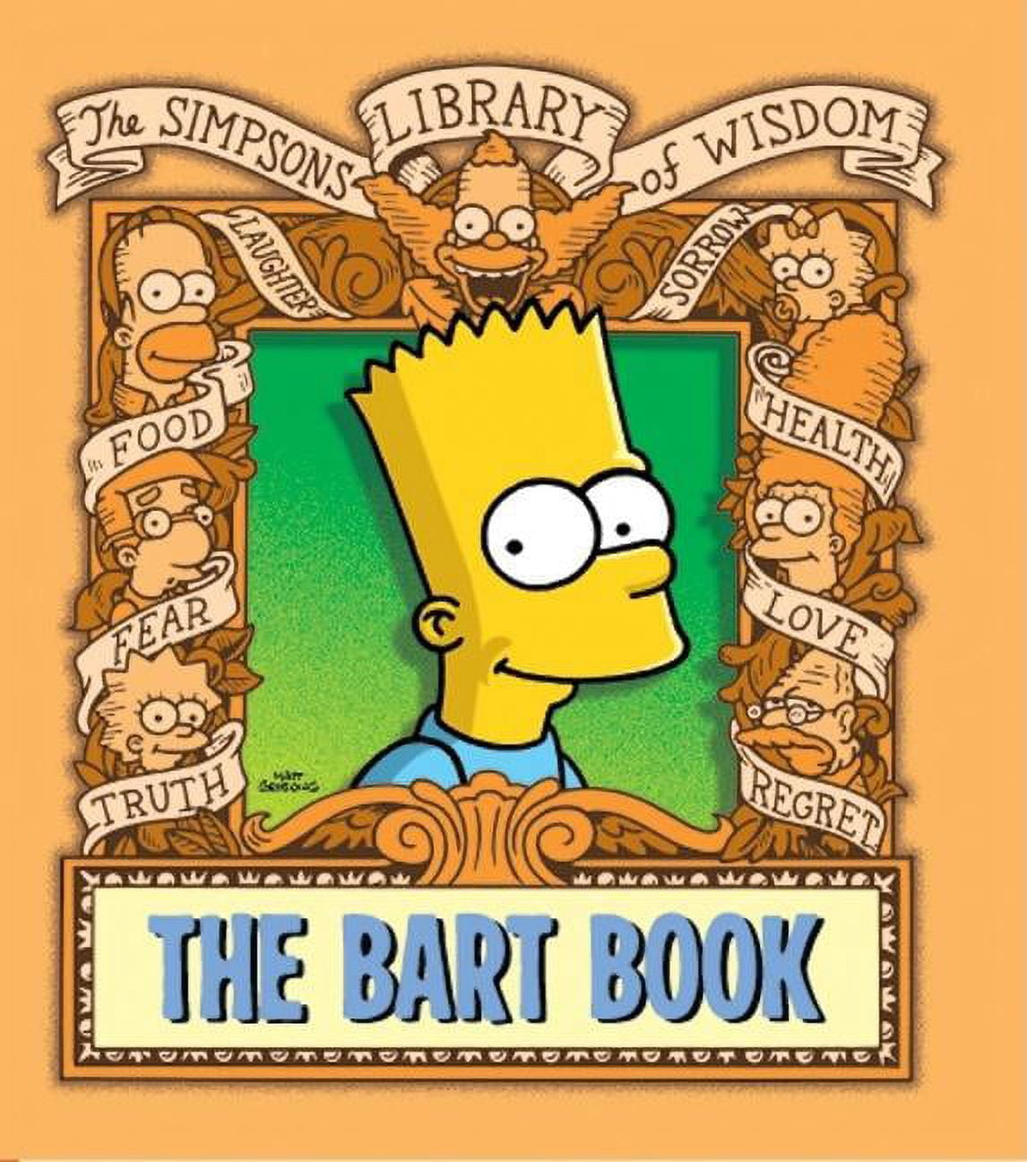 Simpsons Library of Wisdom: The Bart Book (Hardcover) - Walmart.com