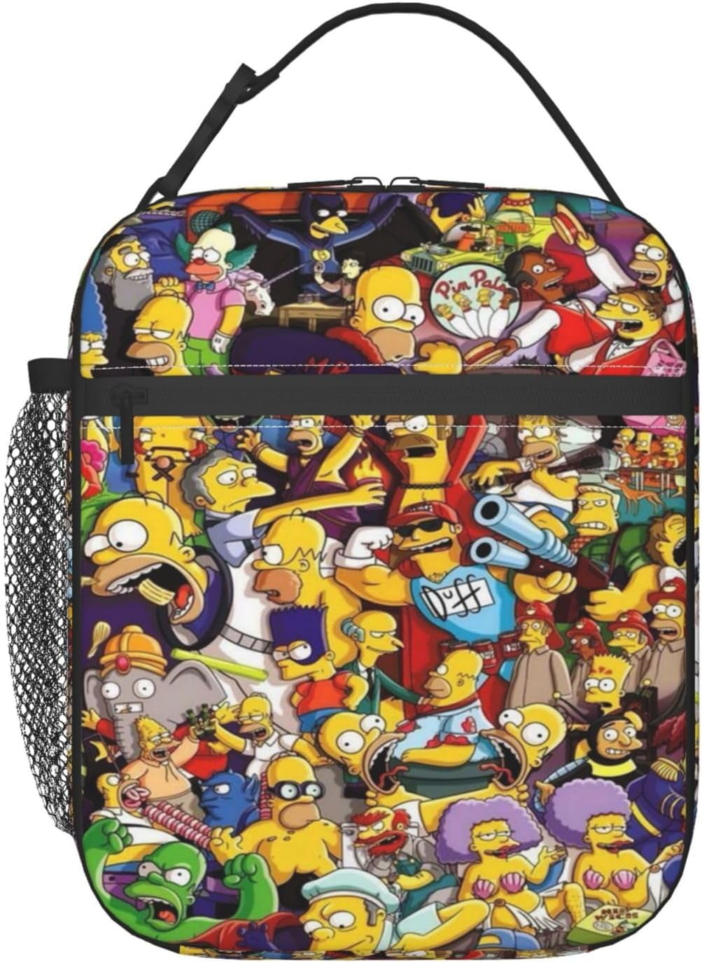 Simpsons Lunch Bag Insulated Lunch Box With Compartments Waterproof ...