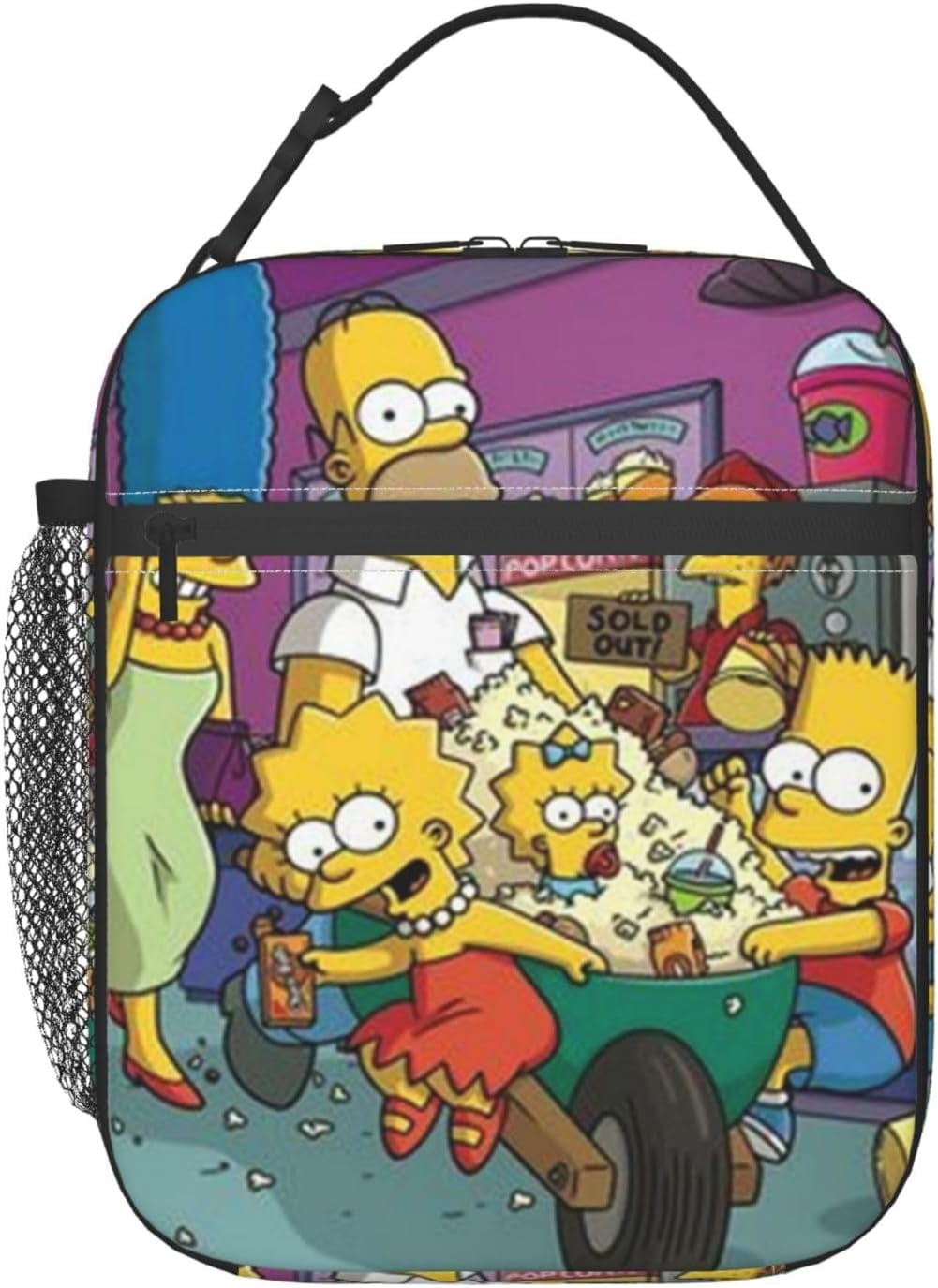 Simpsons Lunch Bag Insulated Lunch Box With Compartments Waterproof ...