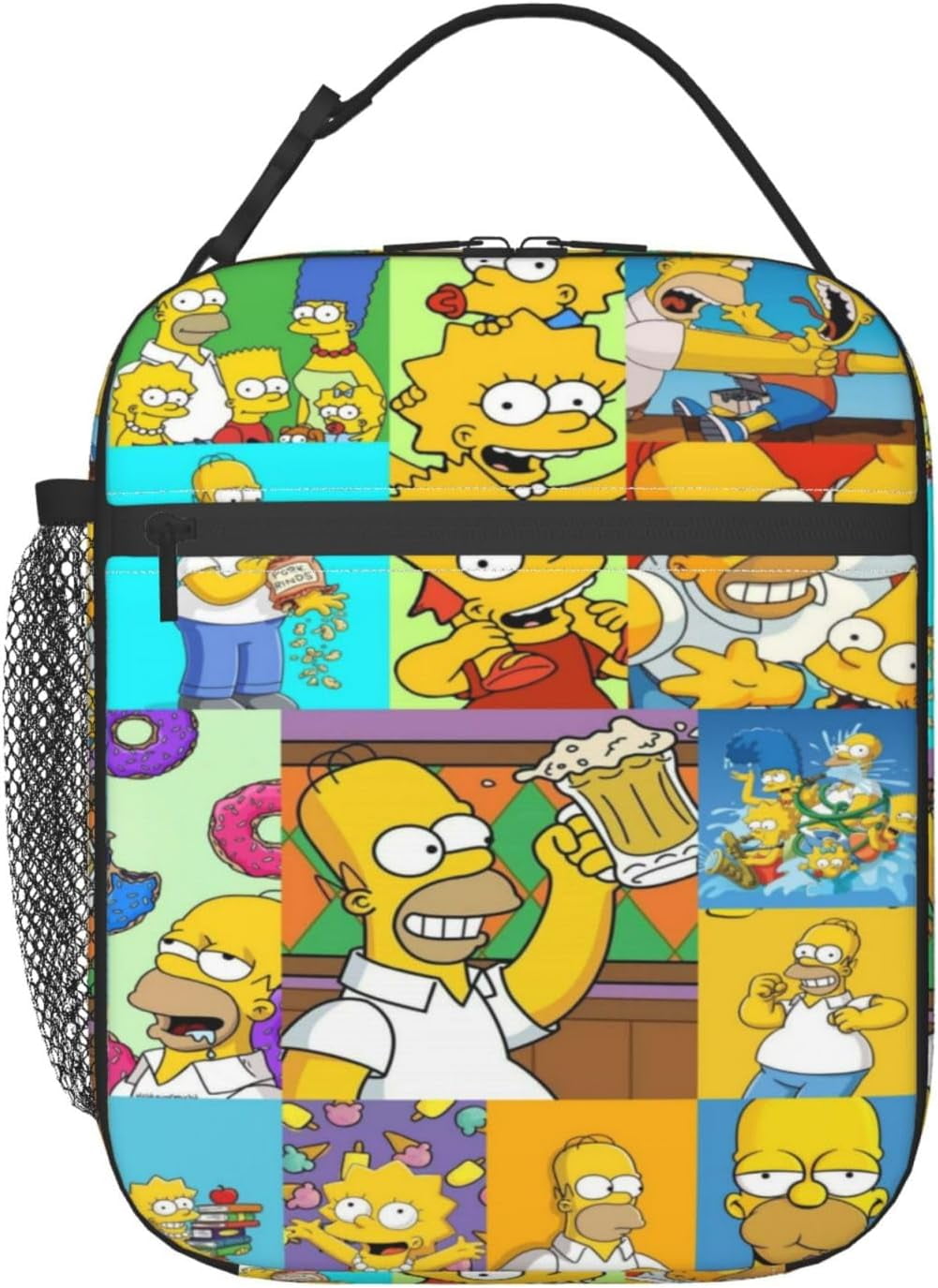 Simpsons Lunch Bag Insulated Lunch Box With Compartments Waterproof ...