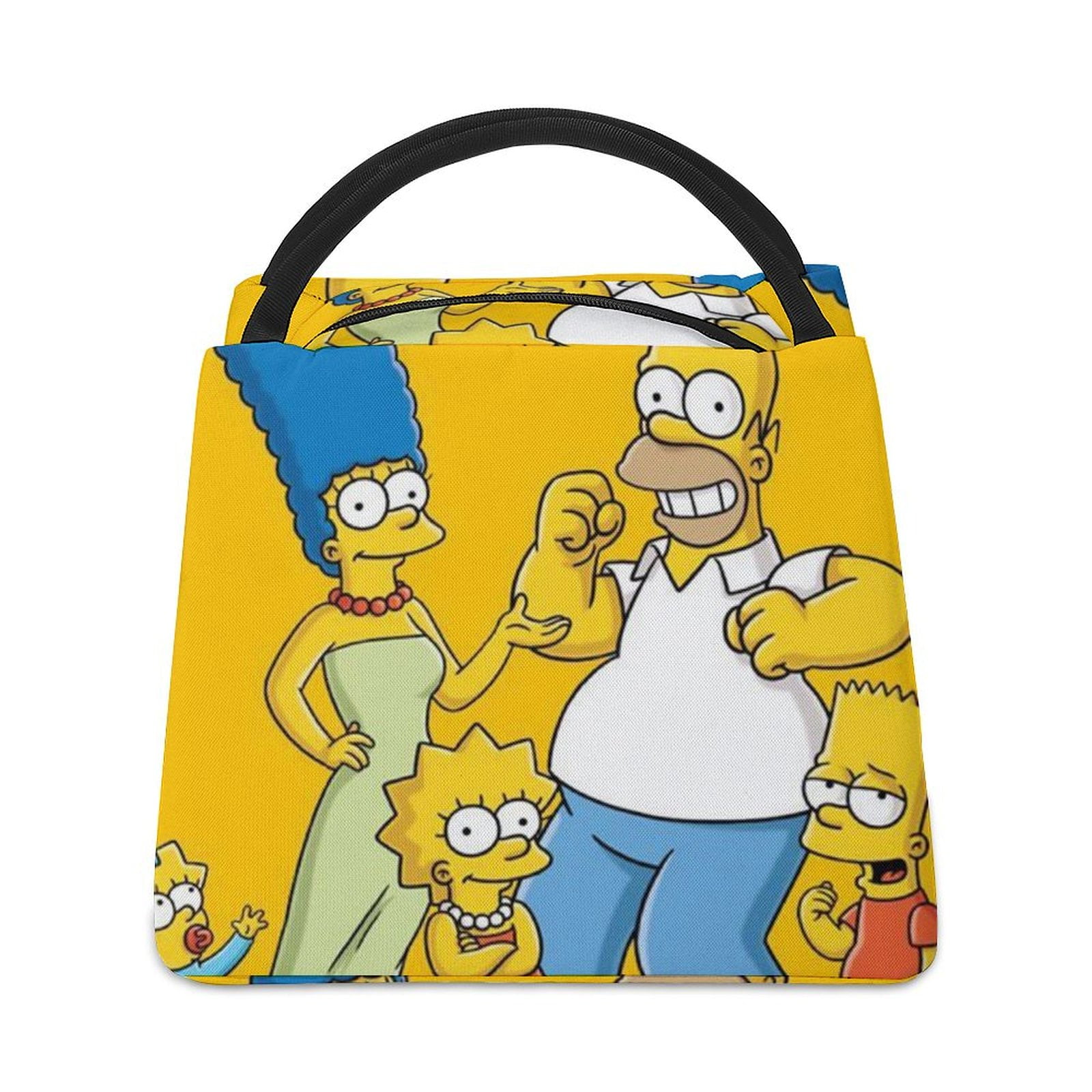 Simpsons Lunch Bag Reusable Cooler Tote Bag Insulated Lunch Boxes Lunch ...