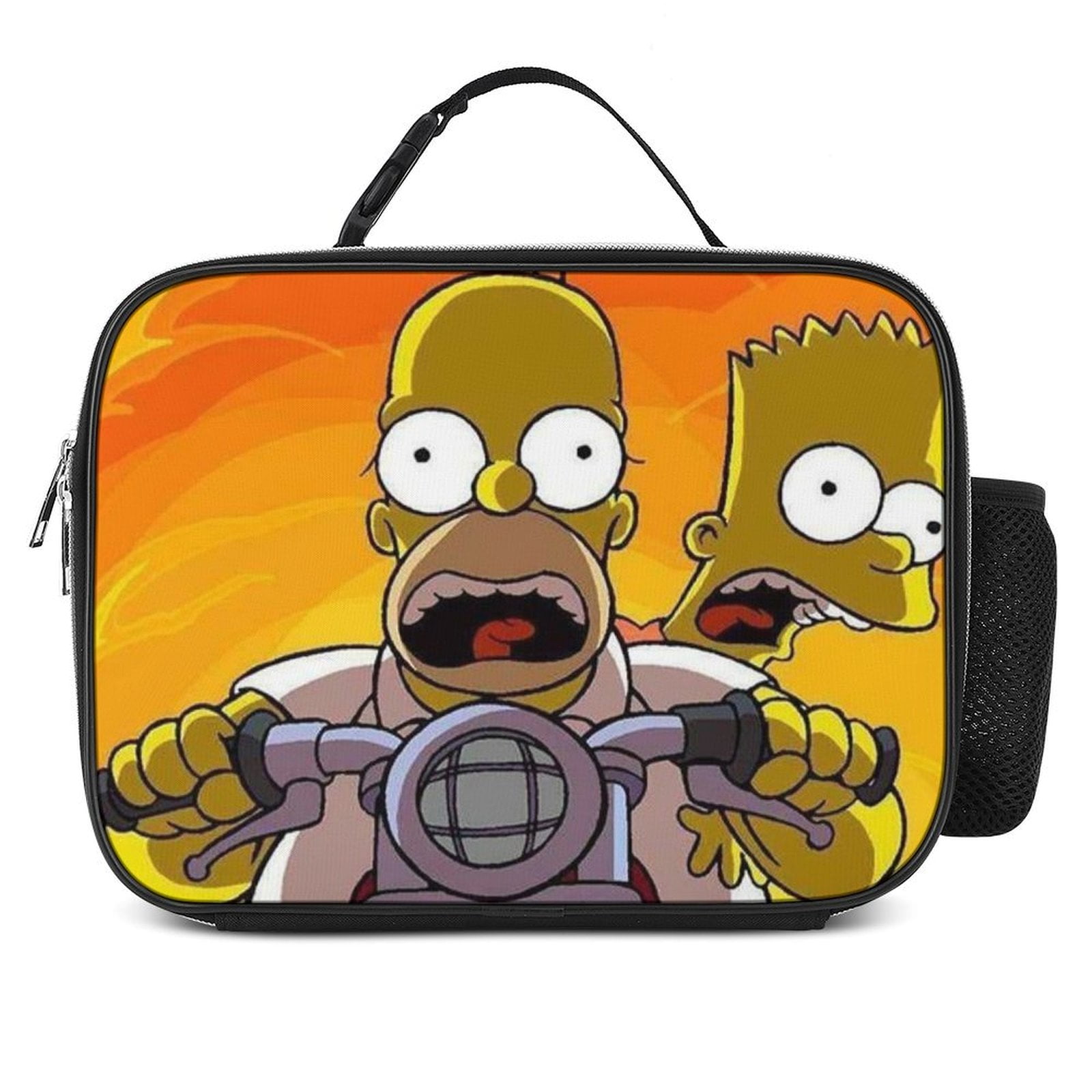 Simpsons Lunch Bags Insulated Soft Lunch Box Reusable Large Capacity ...
