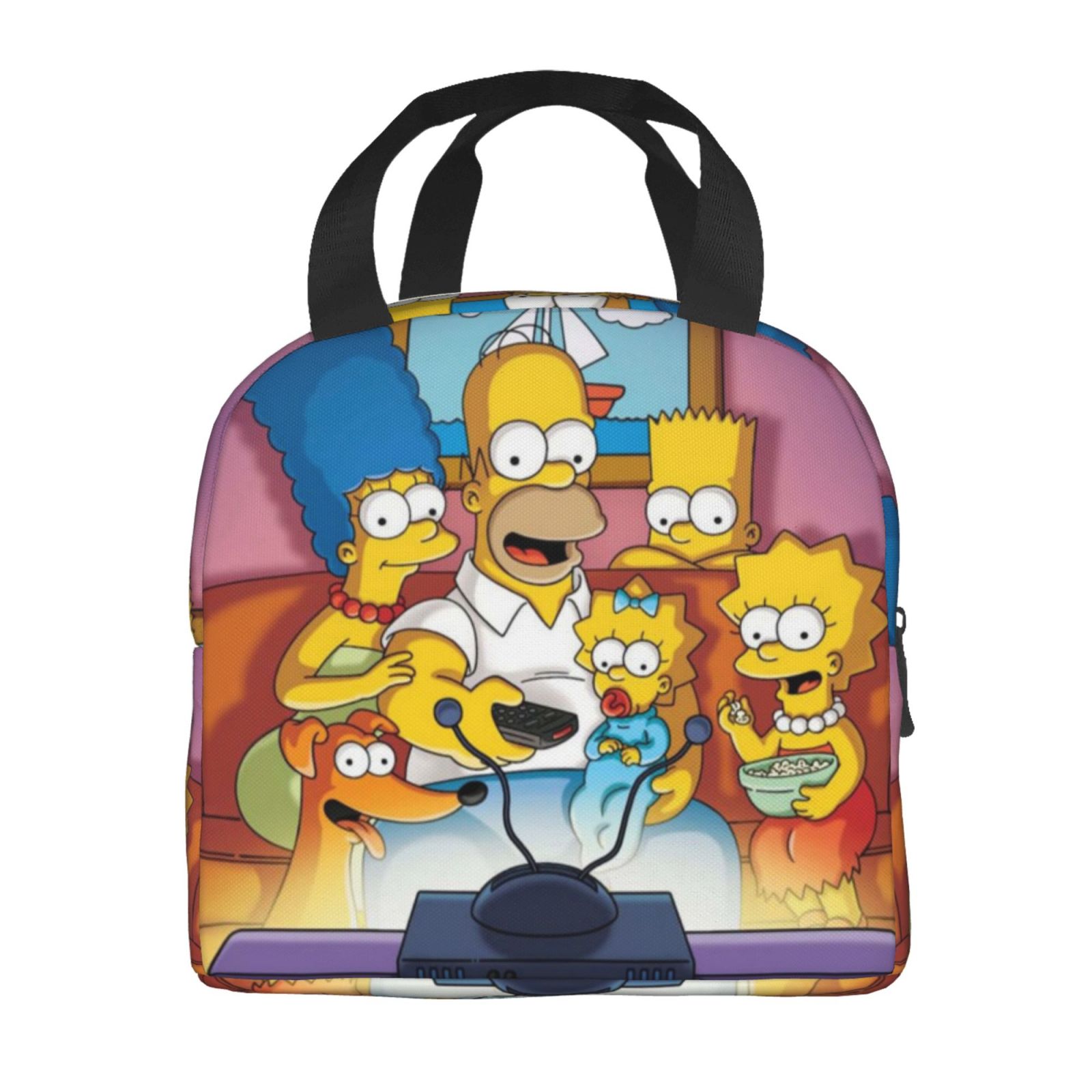 Simpsons Lunchbag Insulated Food Bag Thermal Lunch Tote Portable ...
