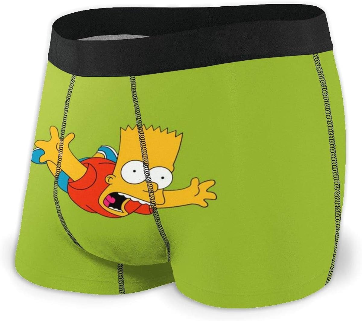Simpsons Men's Boxer Briefs Stretch Underwear Trunks Soft Stretch ...