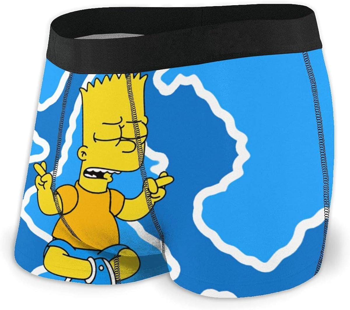 Simpsons Men's Boxer Shorts Soft Stretch Boxer Shorts Comfort Soft ...