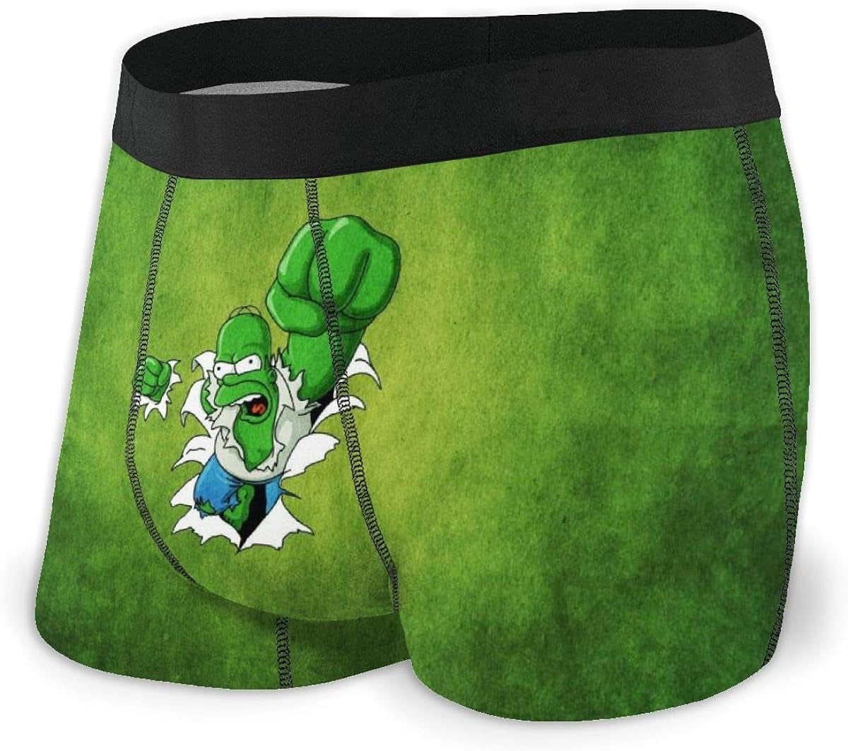 Simpsons Men's Boxer Shorts Soft Stretch Boxer Shorts Comfort Soft ...
