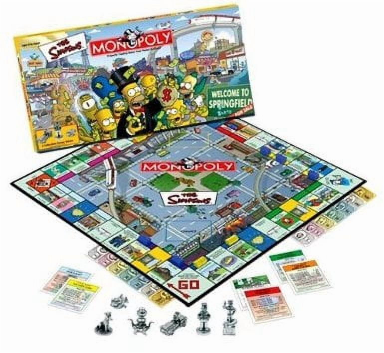 Simpsons Monopoly Game - Walmart.com