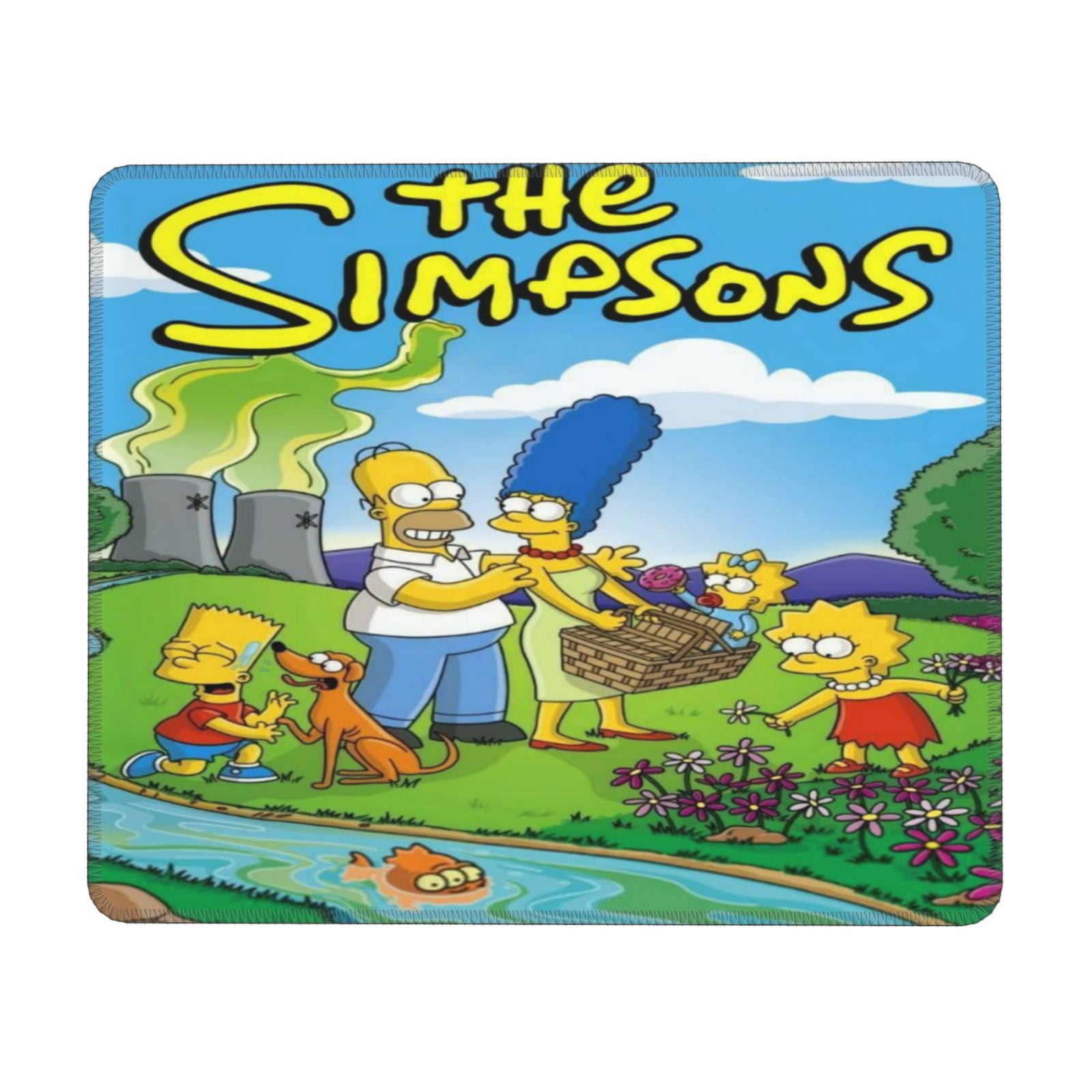 Simpsons Mouse Pad Office Gaming Anime Cartoon Mousepad 10 x 12 inch ...