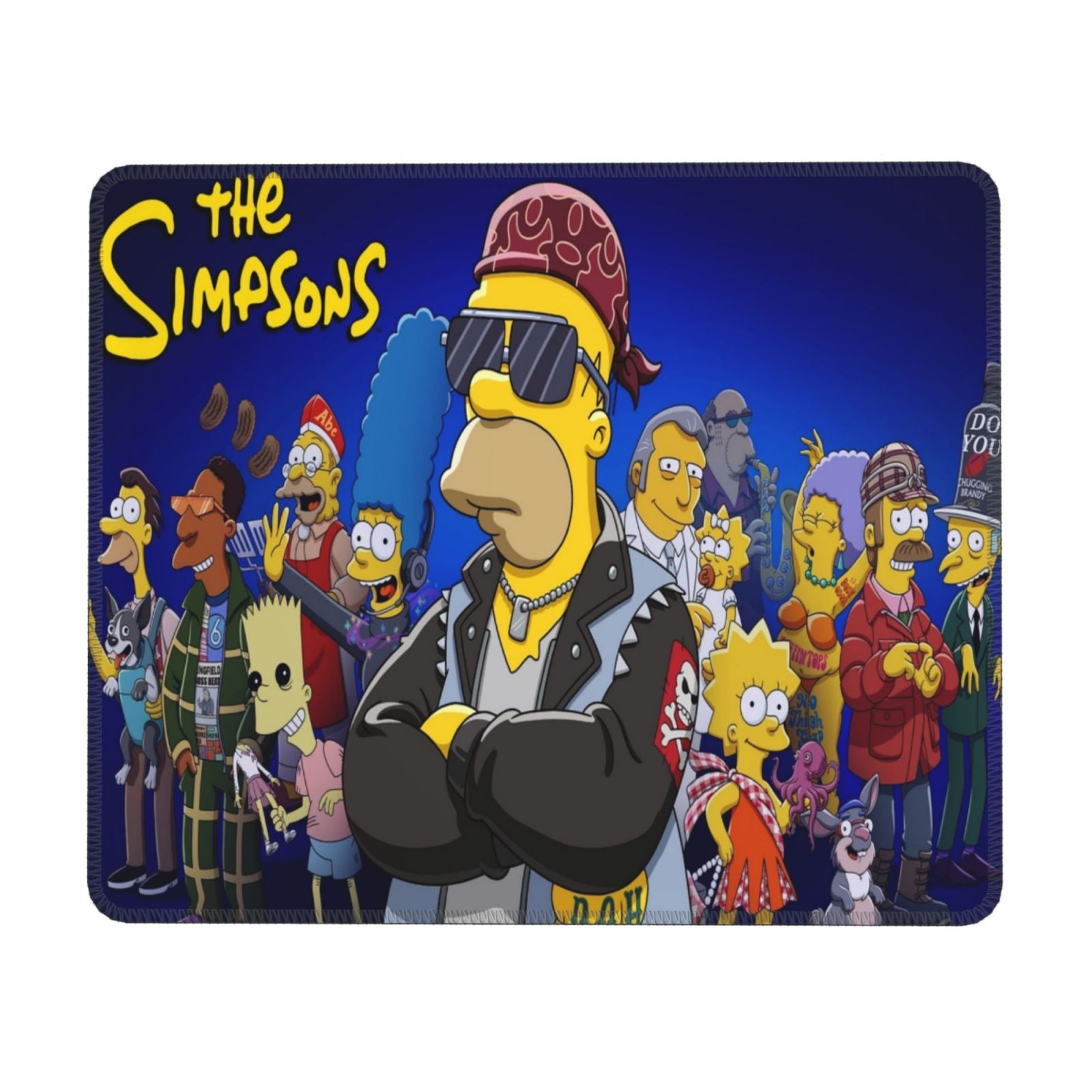 Simpsons Mouse Pad Office Gaming Anime Cartoon Mousepad 10 x 12 inch ...