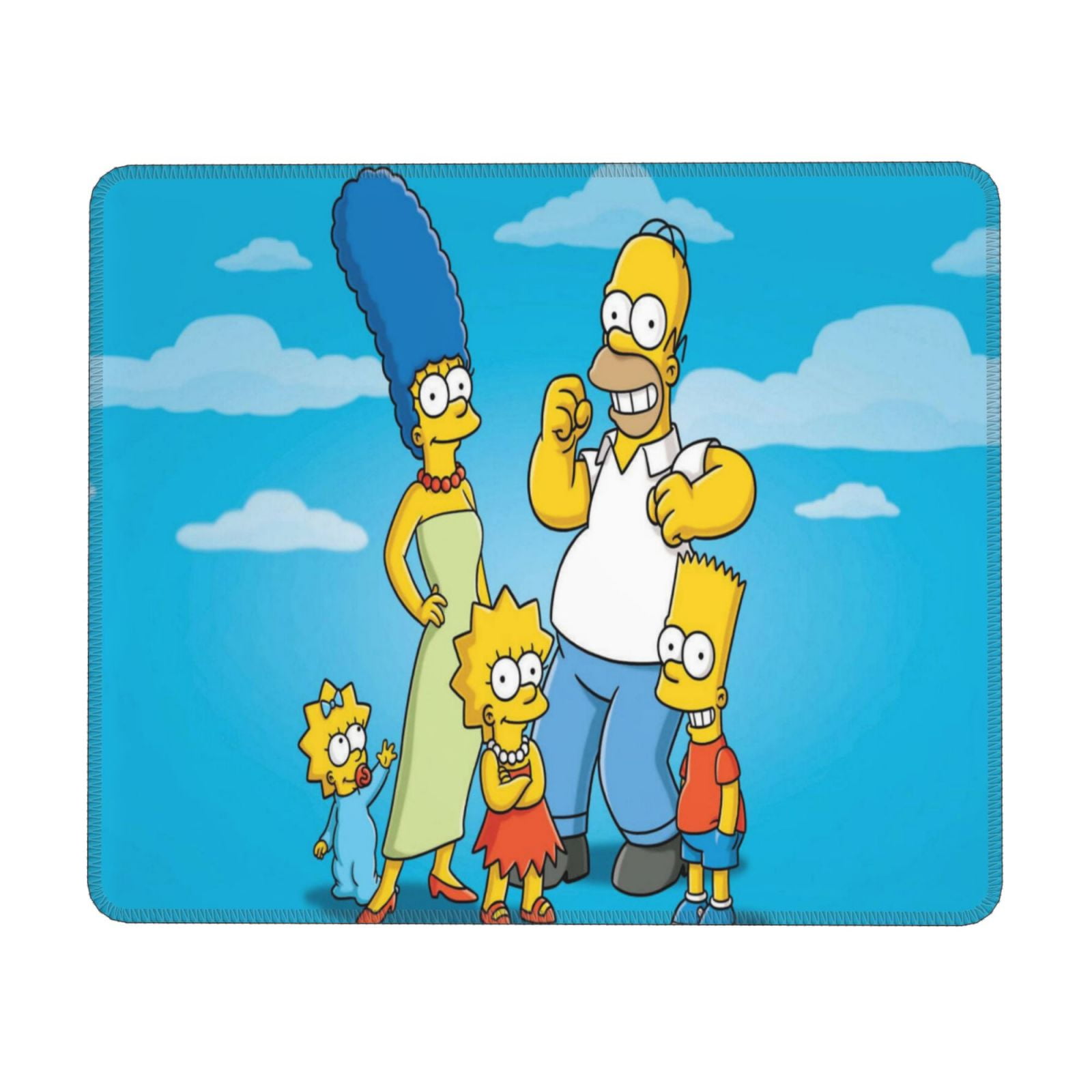 Simpsons Mouse Pad Office Gaming Anime Cartoon Mousepad 10 x 12 inch ...
