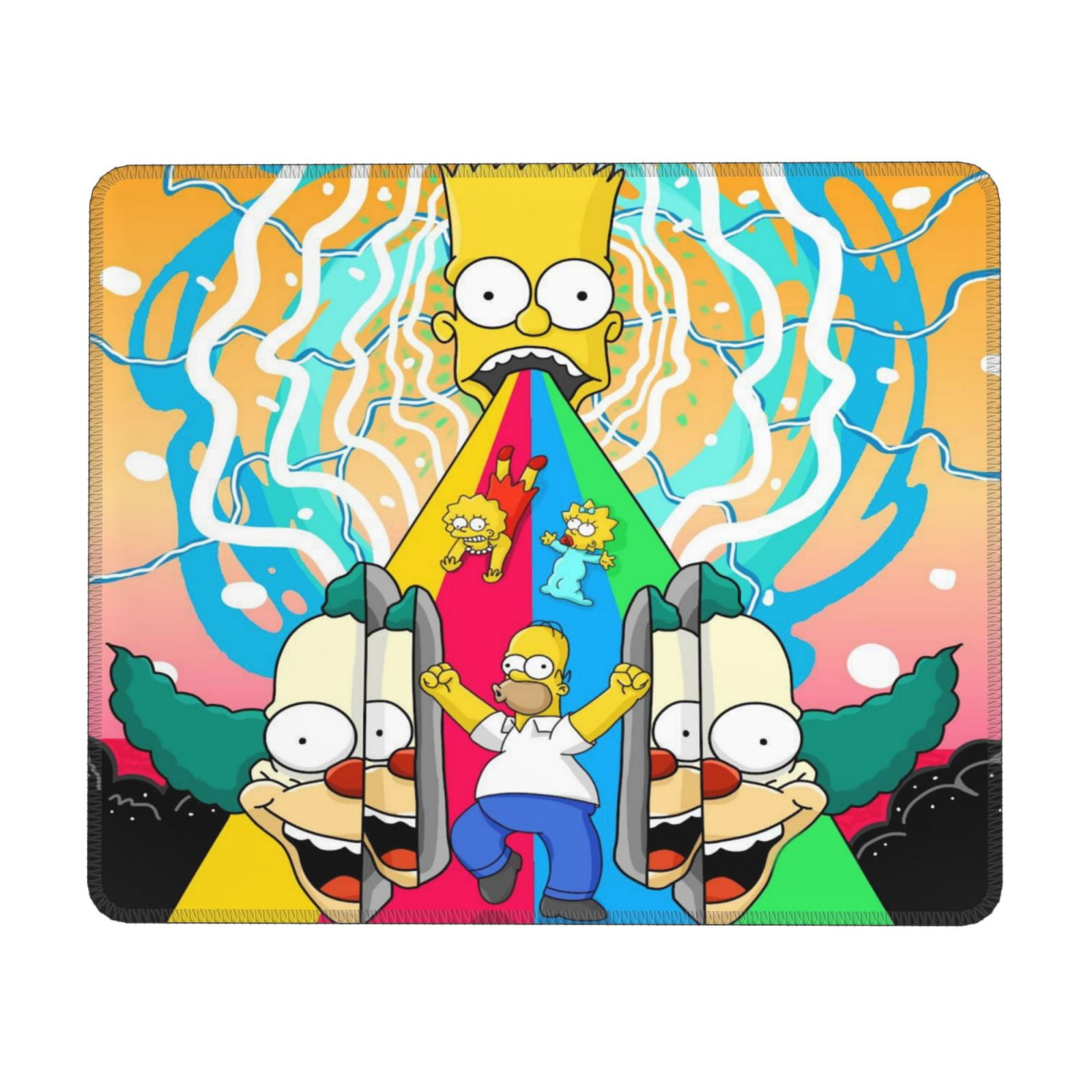 Simpsons Mouse Pad Office Gaming Anime Cartoon Mousepad 10 x 12 inch ...