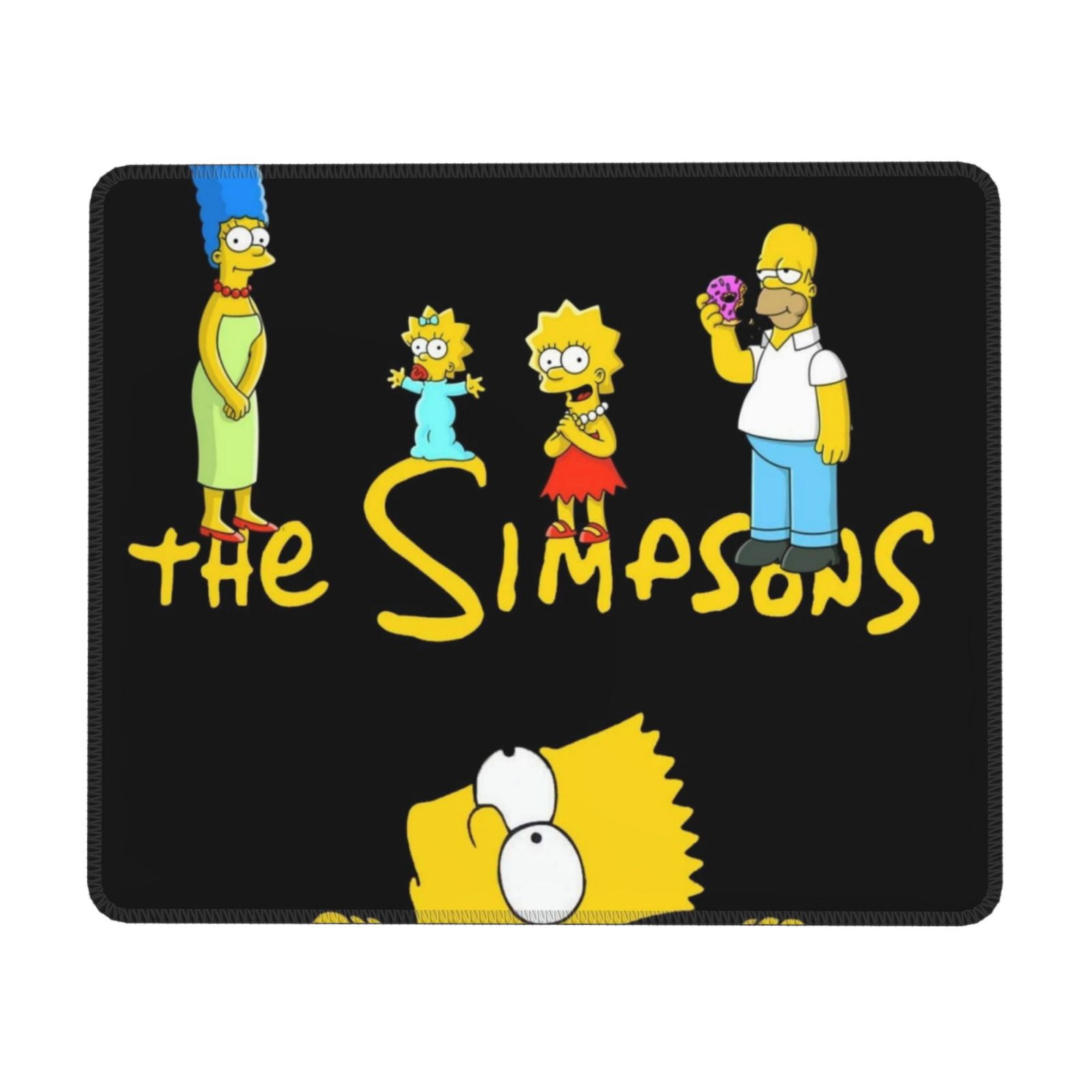 Simpsons Mouse Pad Office Gaming Anime Cartoon Mousepad 7.9 x 9.5 in ...