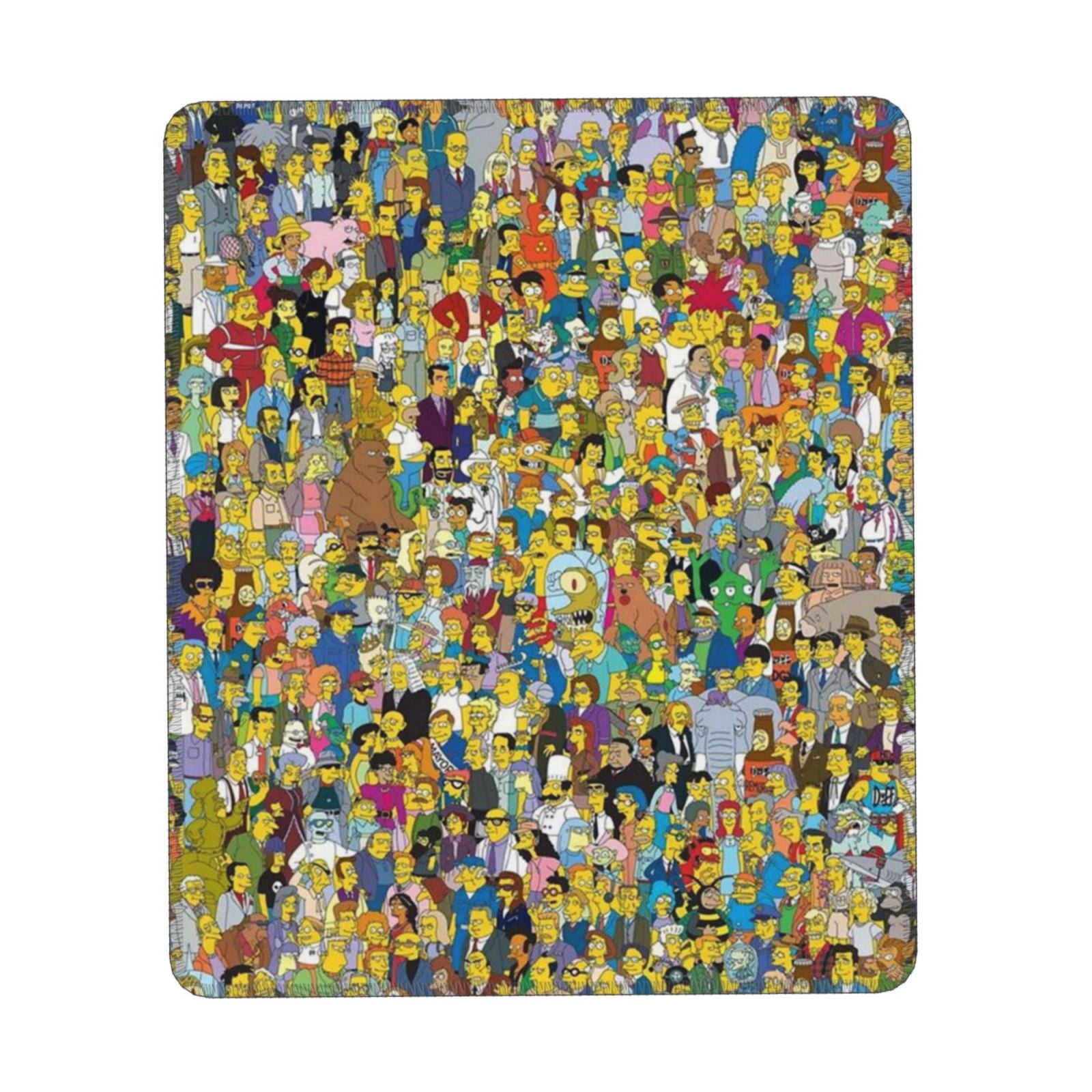 Simpsons Mousepad Non-Slip Rubber Base Computer Mouse Pads 10 X 12 Inch ...