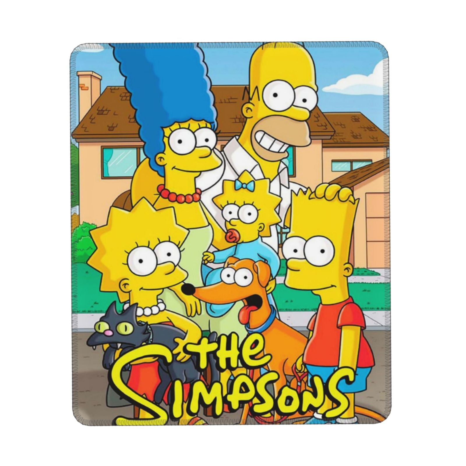 Simpsons Mousepad Non-Slip Rubber Base Computer Mouse Pads 8.3 X 10.3 ...