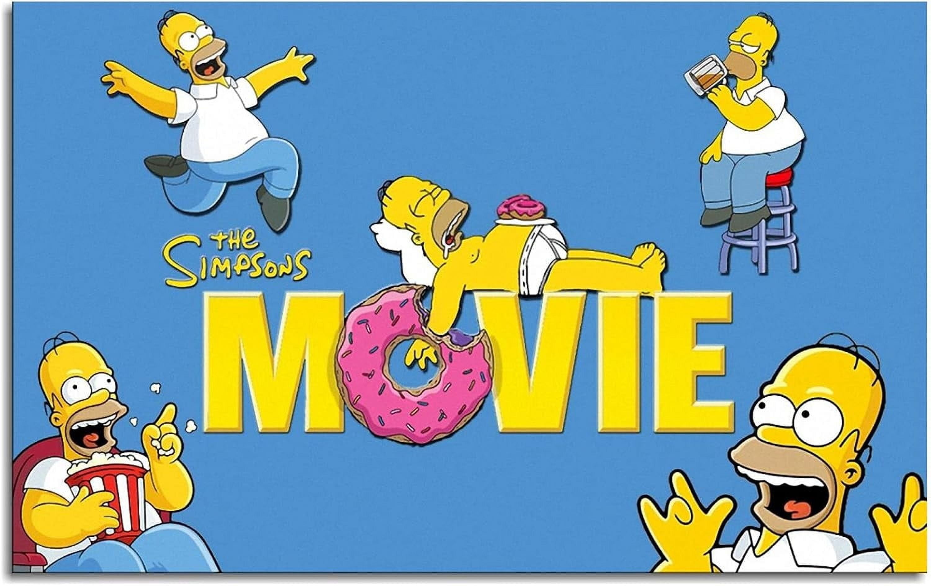 The Simpsons Movies Diamond Painting Kits for Adults,Simpsons Cartoon ...
