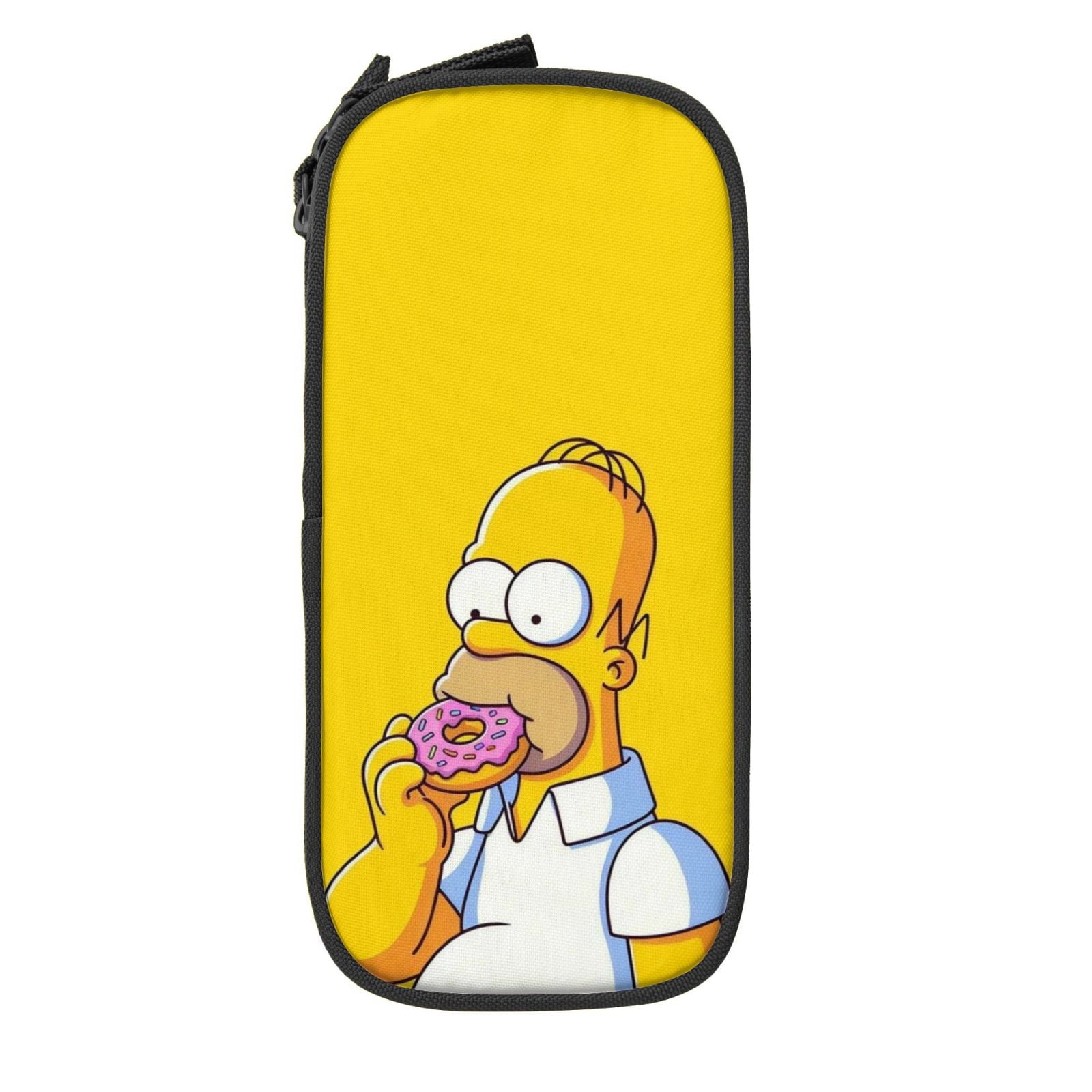 Simpsons Pencil Case Durable Pen Carrying Case Lightweight Pencil Bag ...