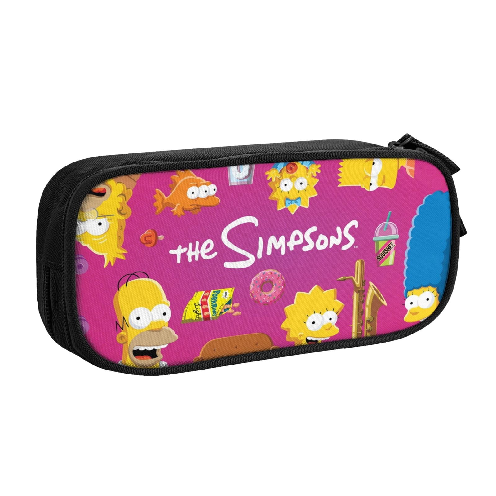 The Simpsons Pencil Case, Large Capacity Pencil Pouch, Aesthetic Zipper ...