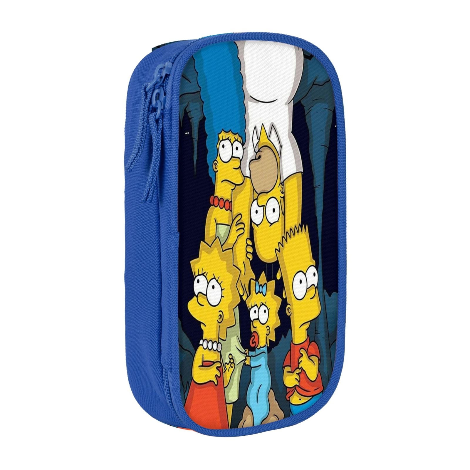 The Simpsons Pencil Case, Large Capacity Pencil Pouch, Aesthetic Zipper ...