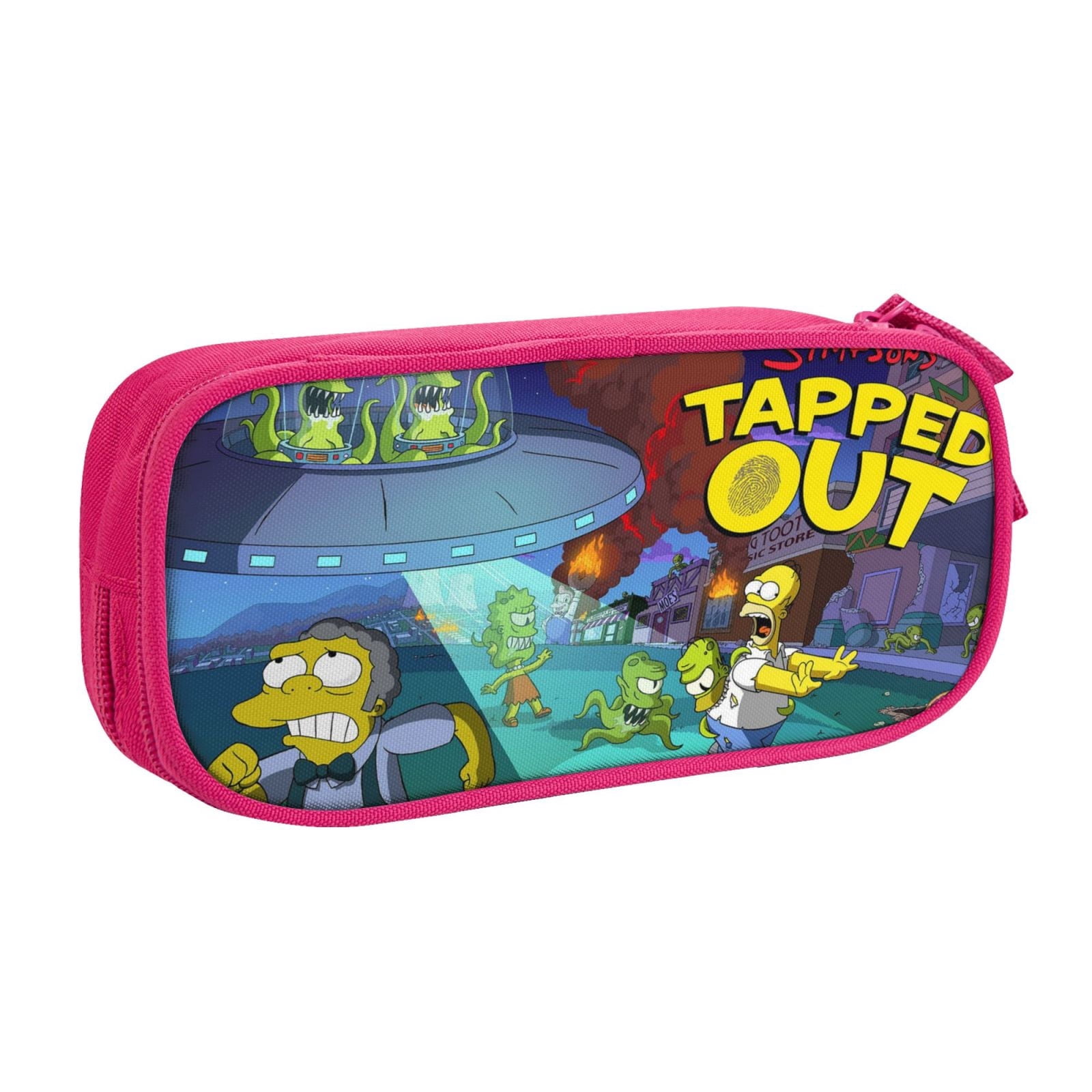 The Simpsons Pencil Case, Large Capacity Pencil Pouch, Aesthetic Zipper ...