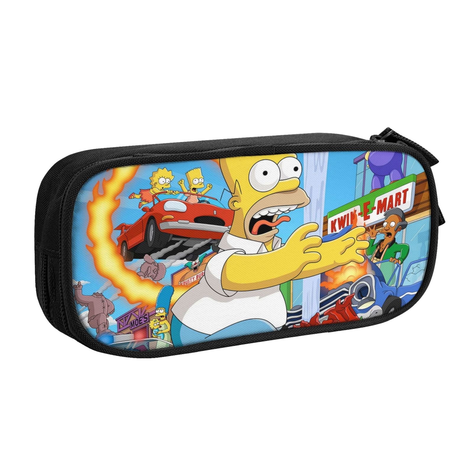 The Simpsons Pencil Case, Large Capacity Pencil Pouch, Aesthetic Zipper ...
