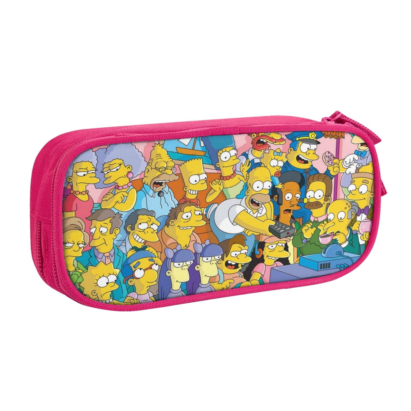 The Simpsons Pencil Case, Large Capacity Pencil Pouch, Aesthetic Zipper ...