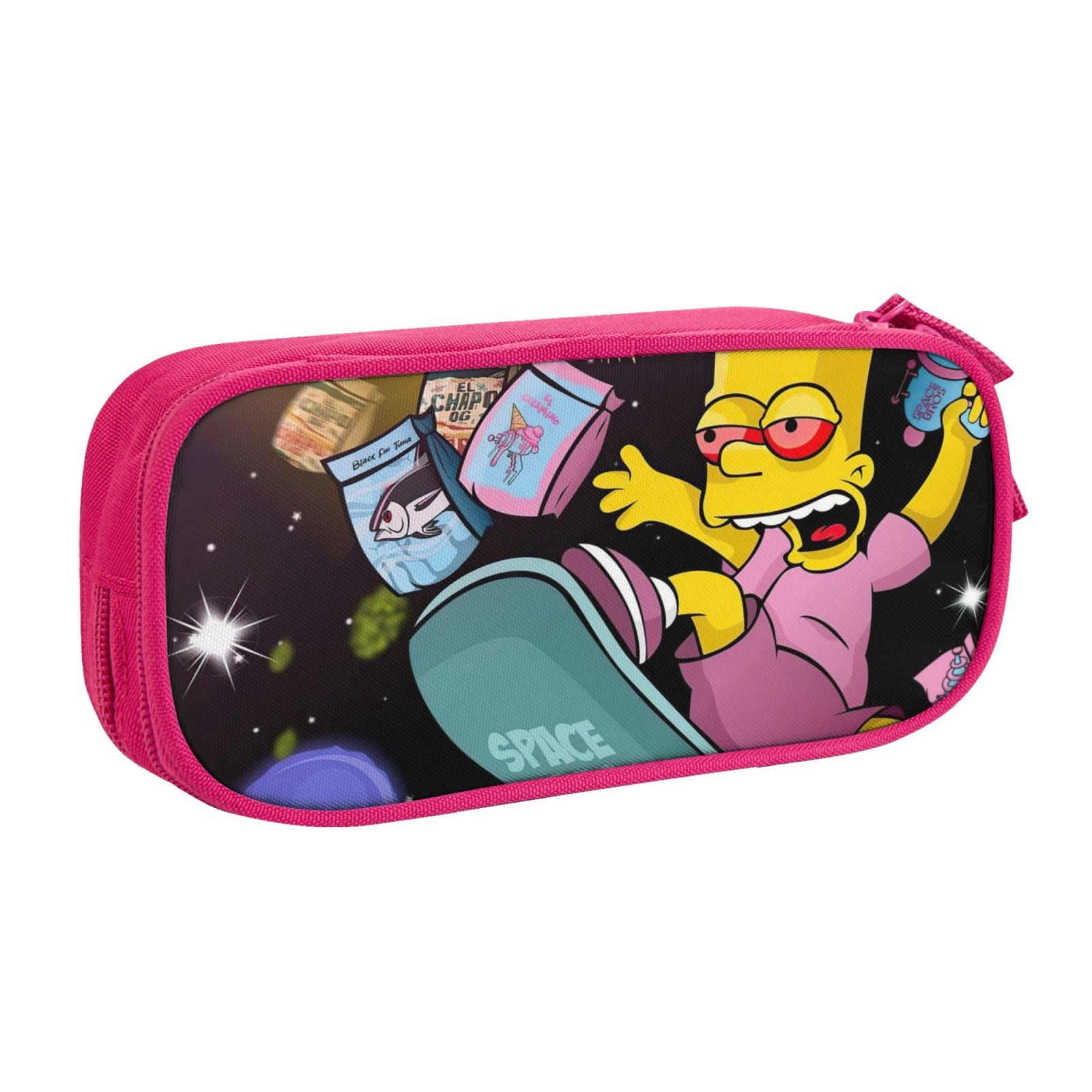 The Simpsons Pencil Case, Large Capacity Pencil Pouch, Aesthetic Zipper ...