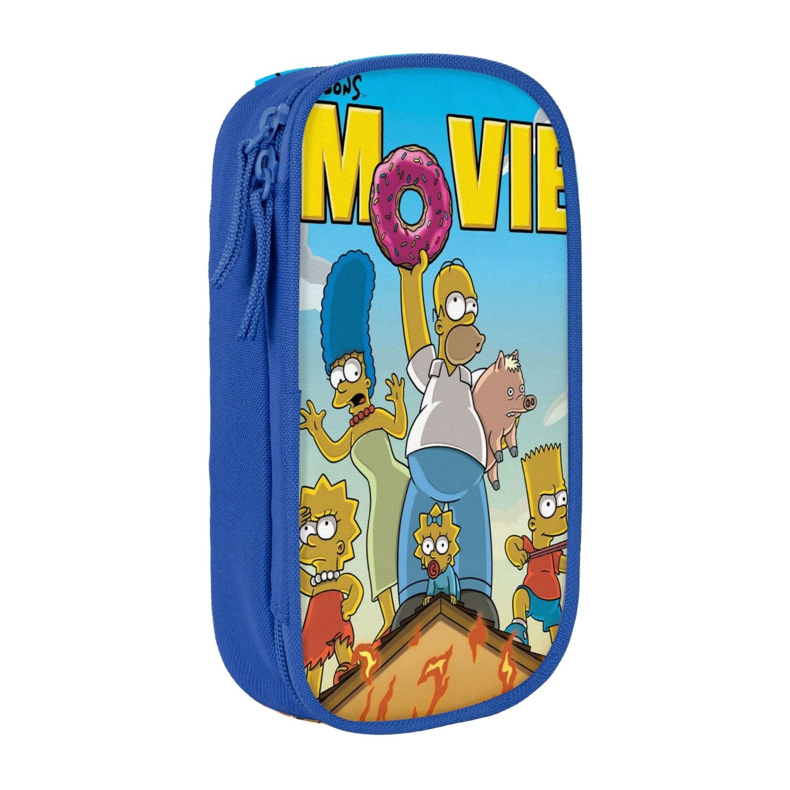The Simpsons Pencil Case, Large Capacity Pencil Pouch, Aesthetic Zipper ...