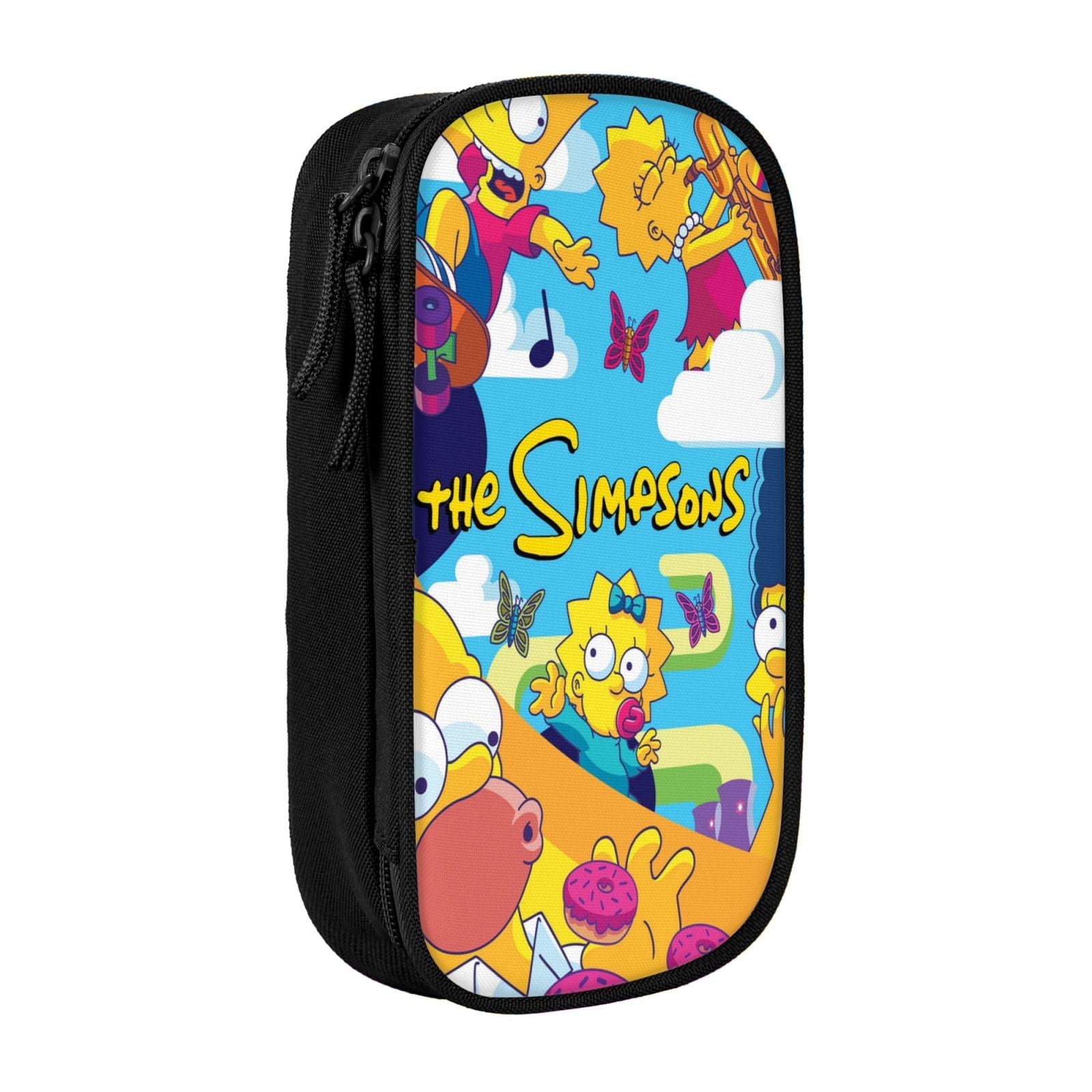 The Simpsons Pencil Case, Large Capacity Pencil Pouch, Aesthetic Zipper ...