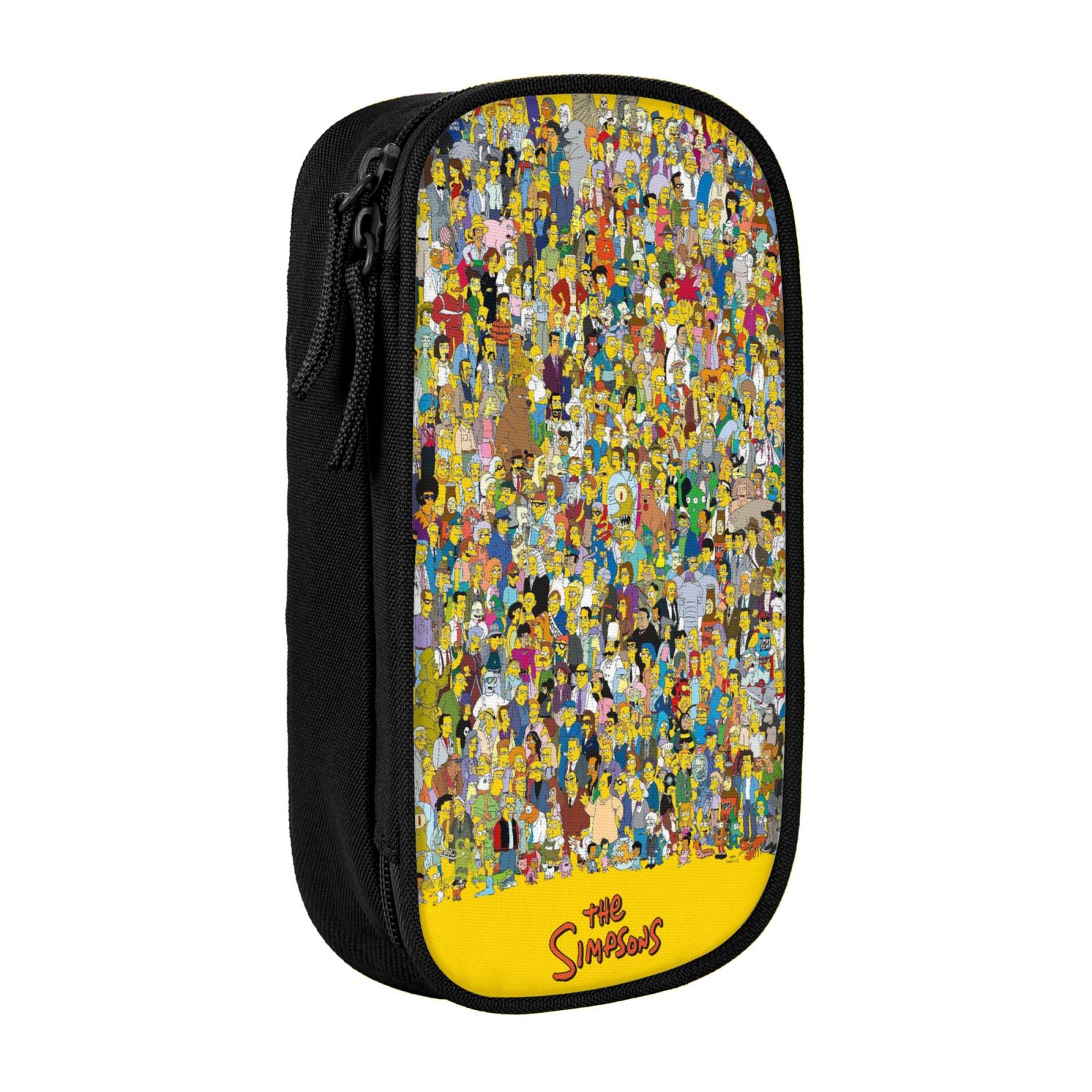 Simpson Pencil Pouch Case Makeup Bag Zipper Cosmetic Bag Double Layer ...