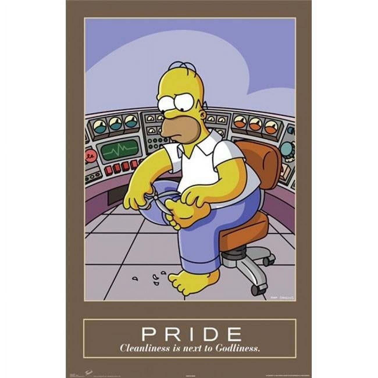 Simpsons - Pride Poster Print - Walmart.com