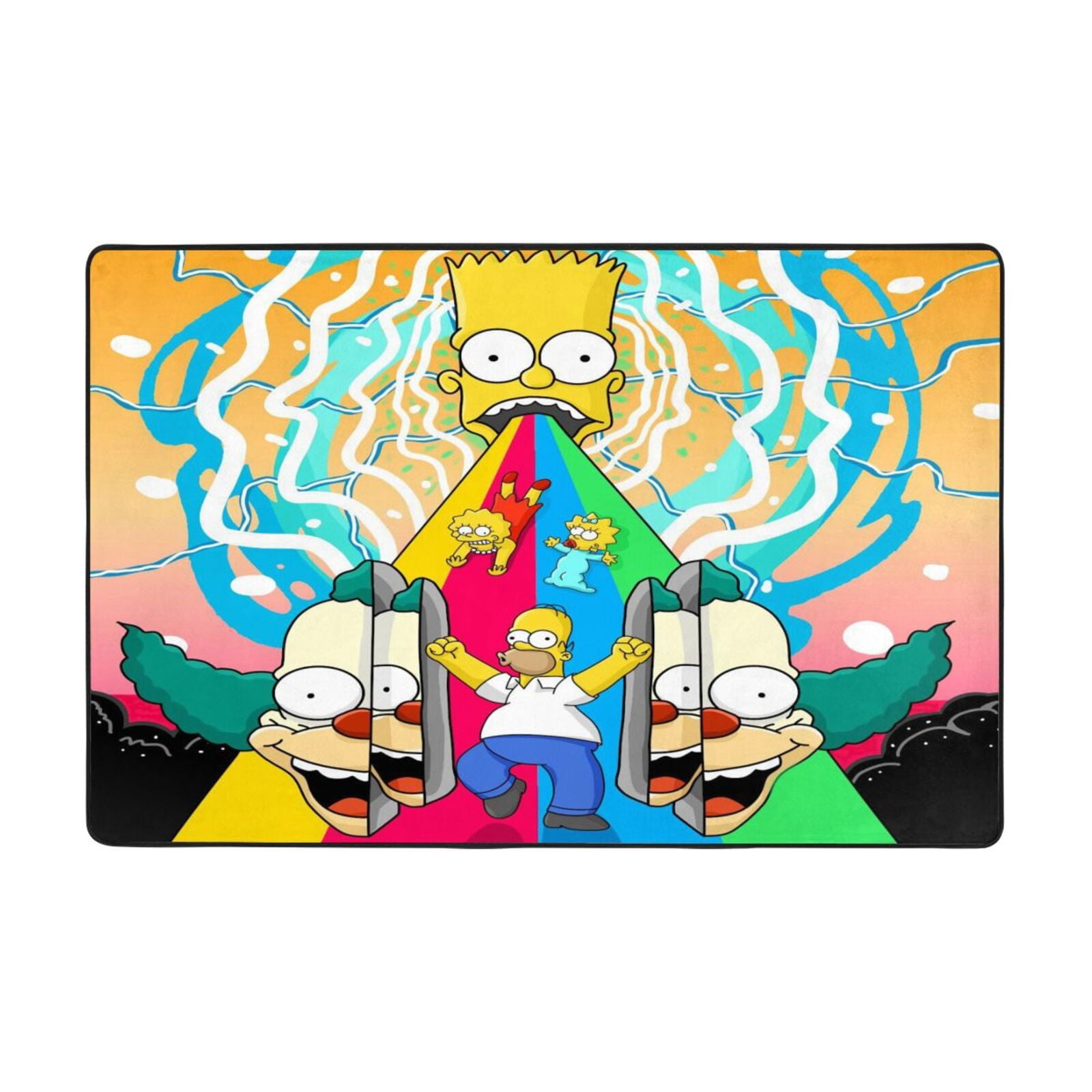 Simpsons Rug Cartoon Character Carpet For Bedroom Livingroom Children ...