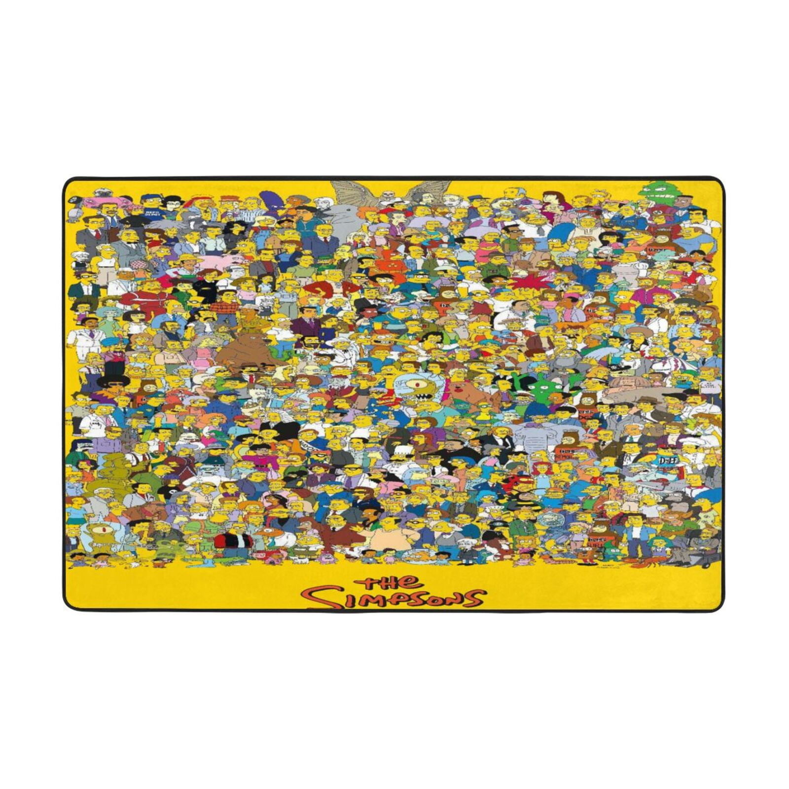 Simpsons Rug Cartoon Character Carpet For Bedroom Livingroom Children ...